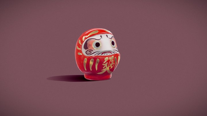 Daruma 3D models - Sketchfab