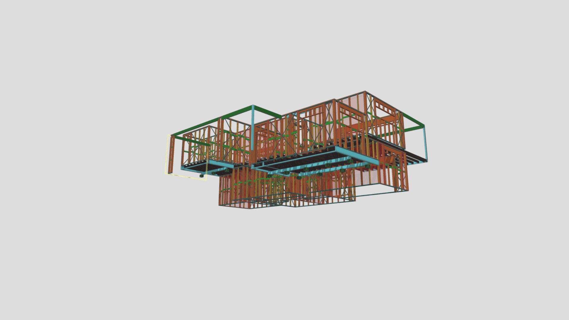 3D Frame View-studs - Download Free 3D model by Marty200 [97d8c07 ...