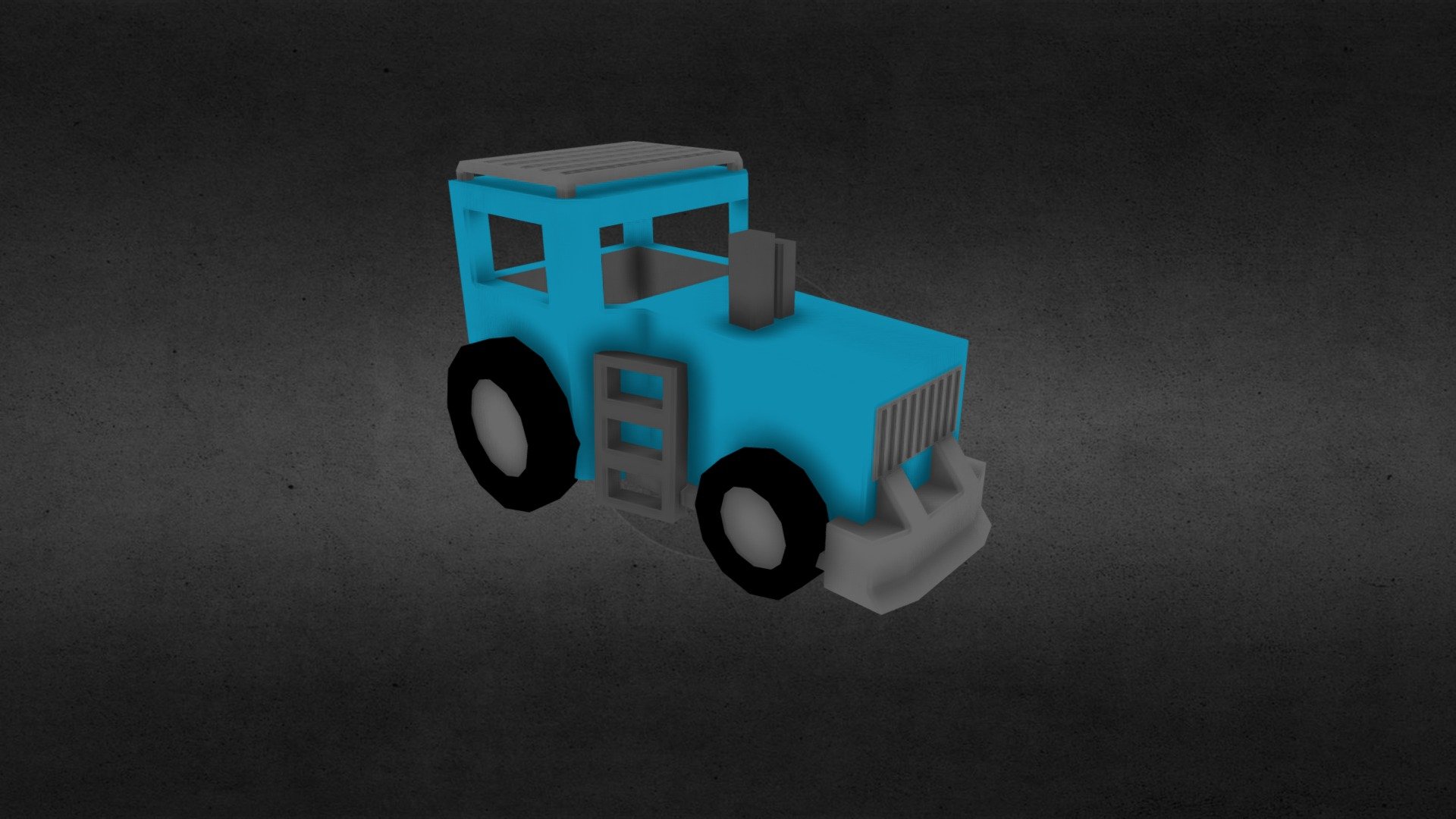 Tractor Low-Poly [Untrned Style] - 3D model by alejandro476 [97d9032 ...