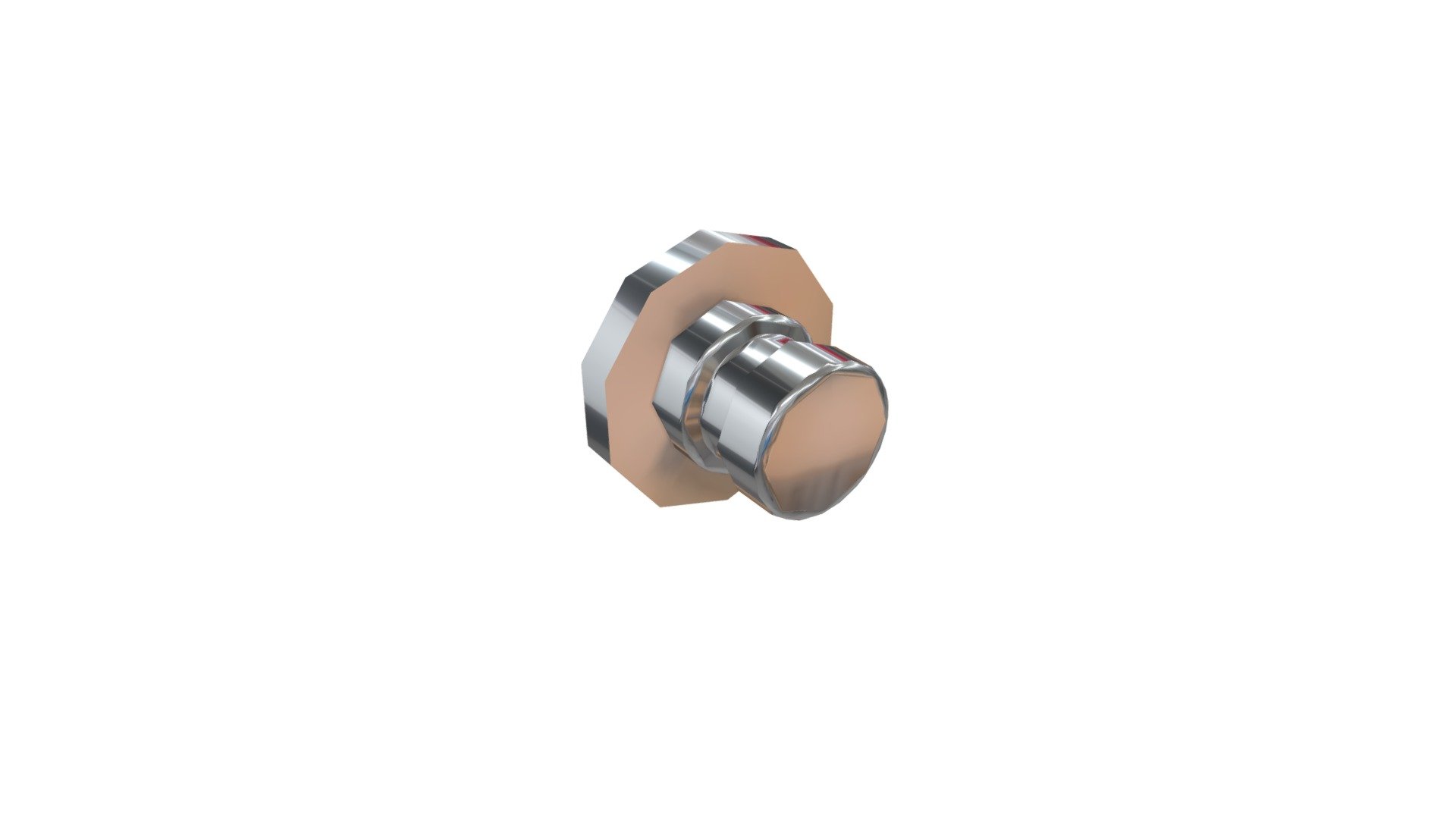 Grohe - T Self Closing Gate Valve 36268000 - 3D model by bimstore ...