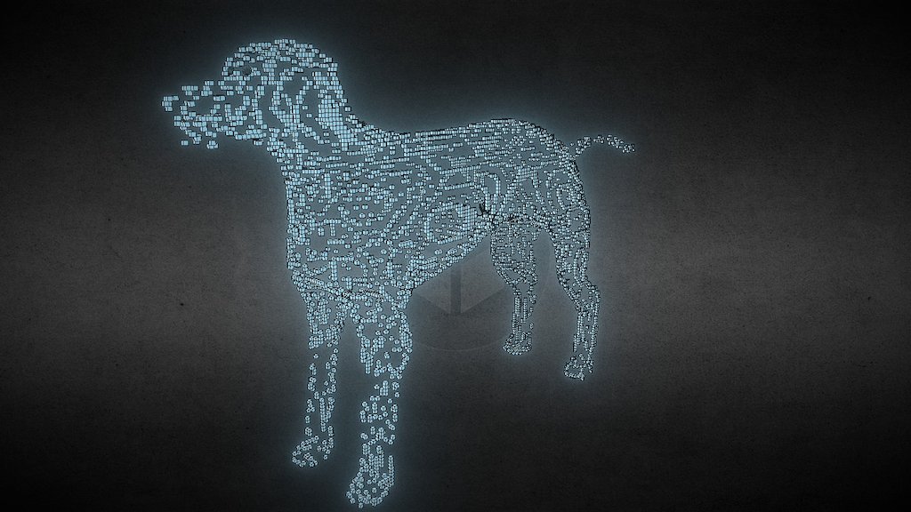 Voxel Dog - Download Free 3D model by Matt Rafferty (@Matt-AeroLab ...