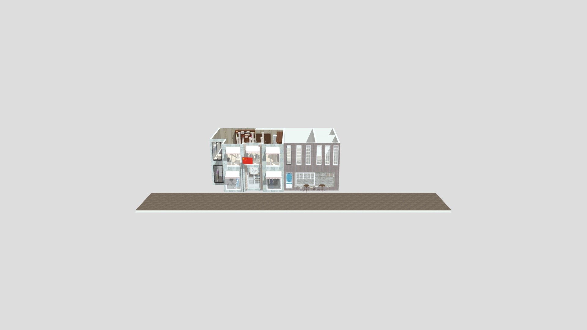 cute store - Download Free 3D model by Home Design 3D (@homedesign3d ...
