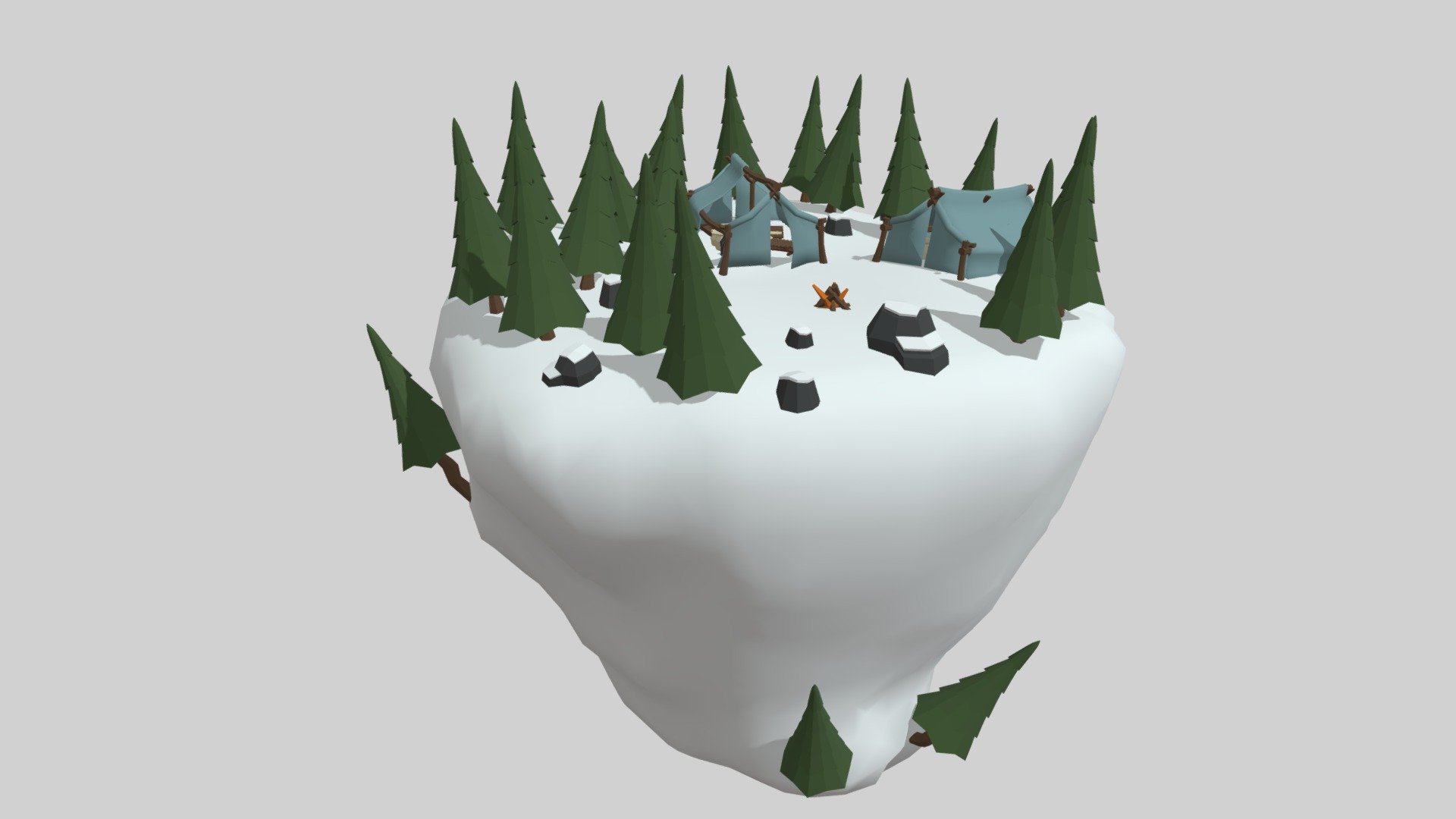 The avalanche_2022 - 3D model by remiPerreault [97dd8c6] - Sketchfab
