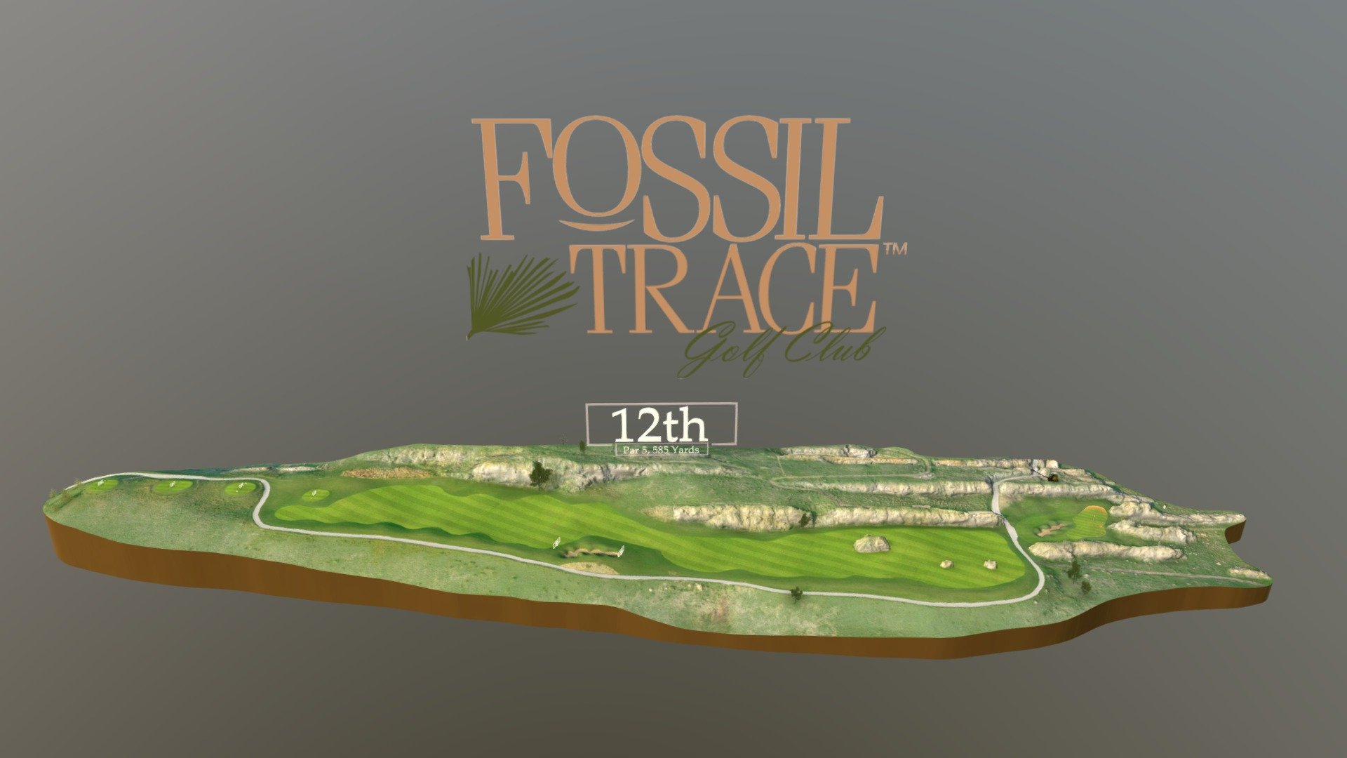 Fossil Trace 12th - 3D model by par3Dmedia [97deb7e] - Sketchfab