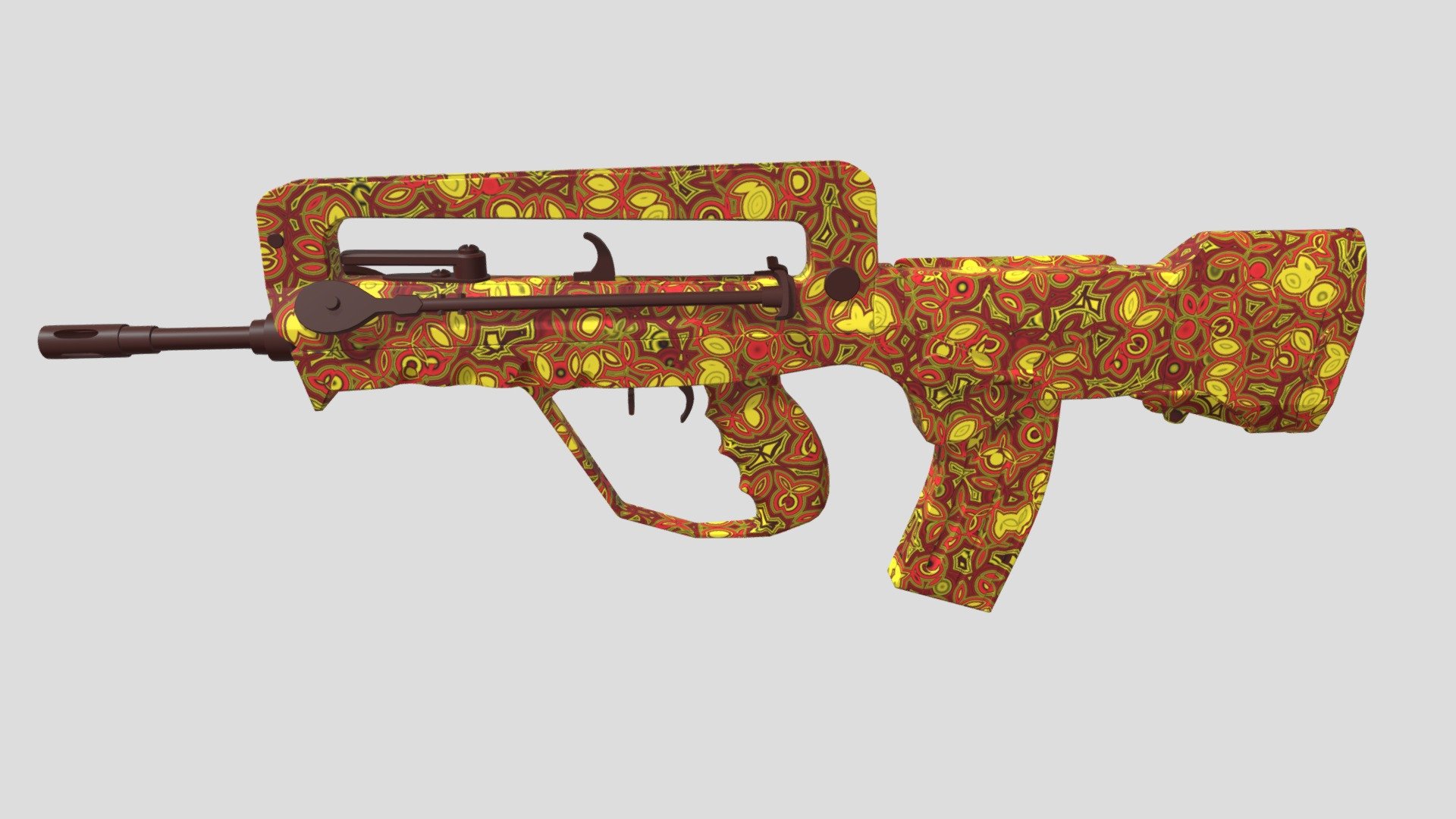 Famas - 3D model by Winnermel (@ayushmel26) [97e0401] - Sketchfab