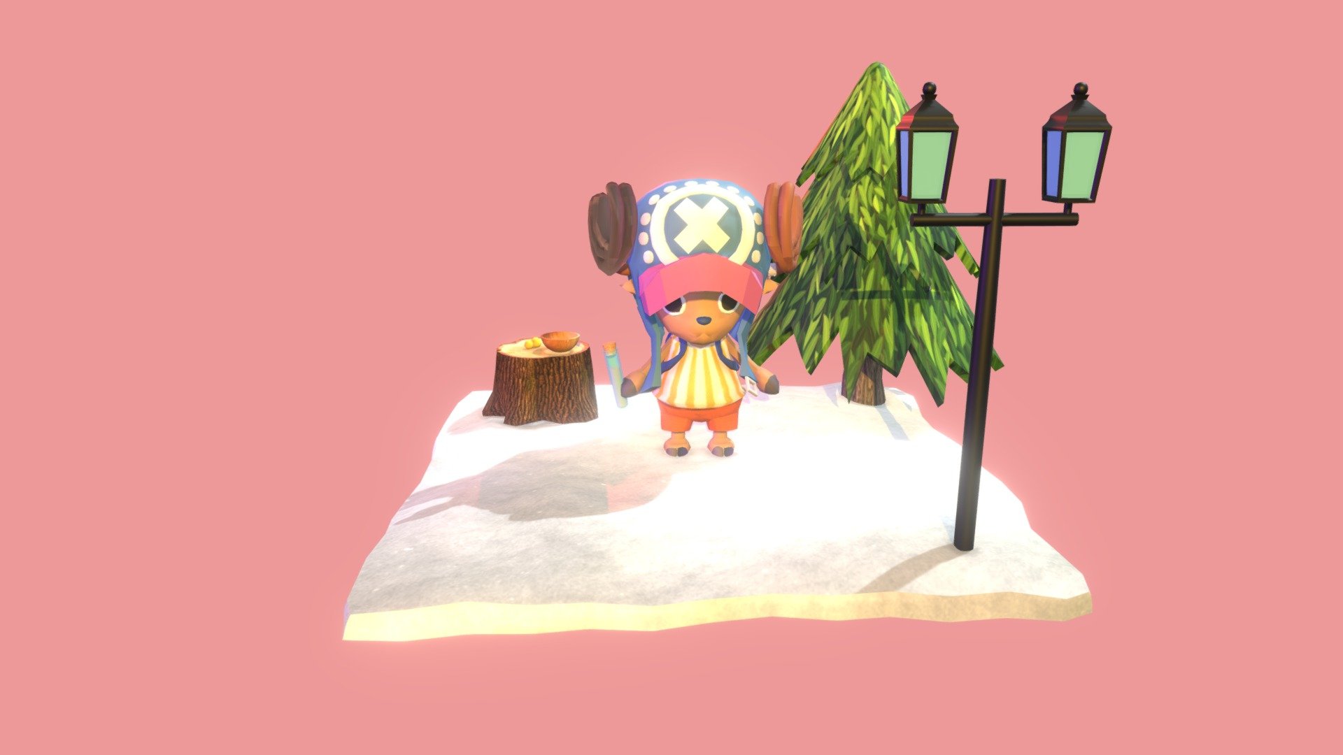 Tony_Tony_Chopper - 3D model by sahira_rasid [97e0b75] - Sketchfab