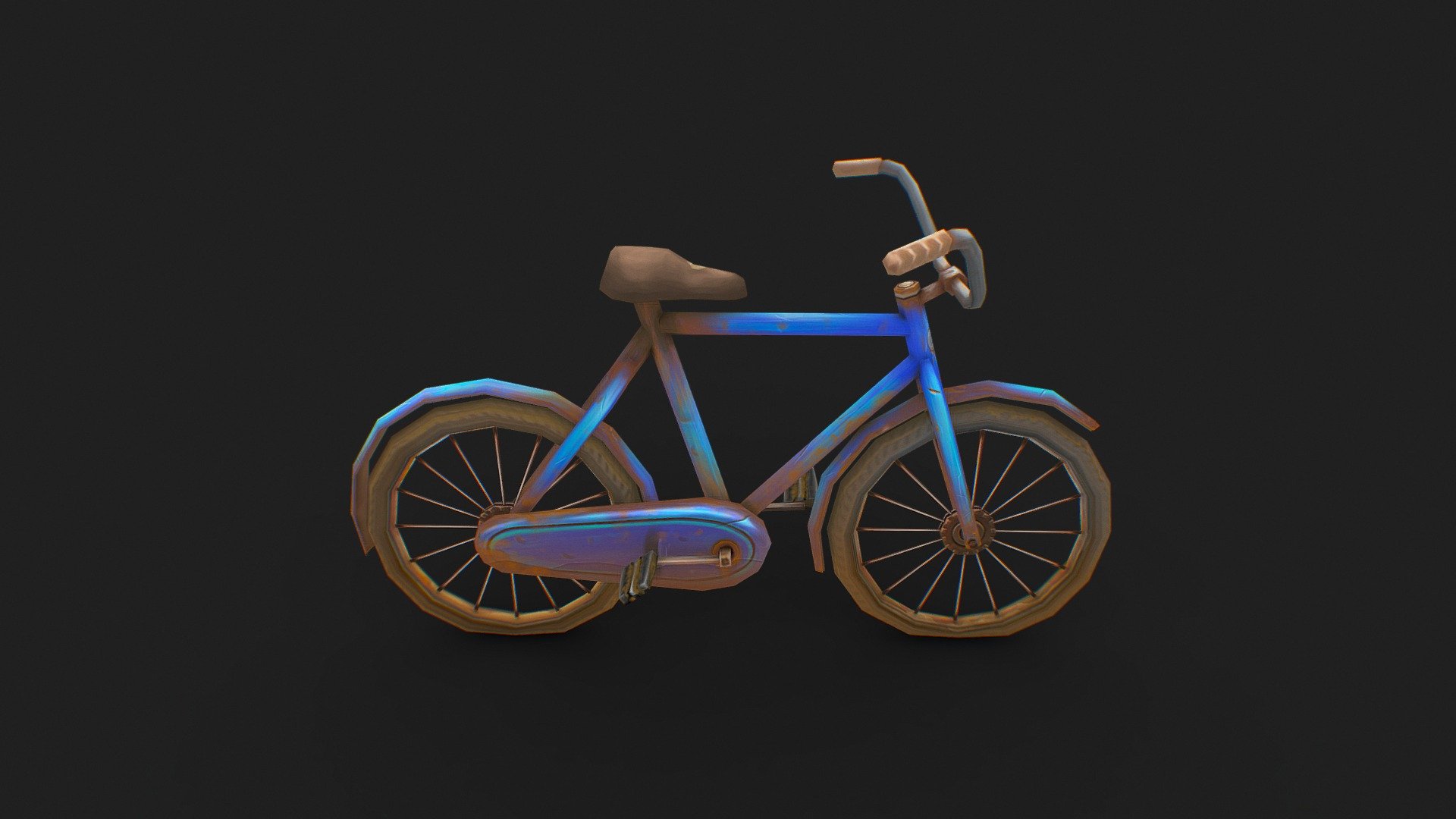 Handpainted Rustic Cycle - 3D model by georgylouis [97e271c] - Sketchfab