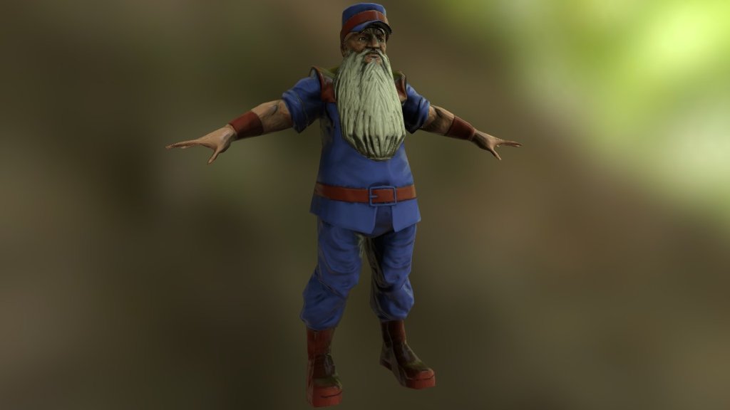 Dwarf pilot - 3D model by zaphiron [97e2cb7] - Sketchfab