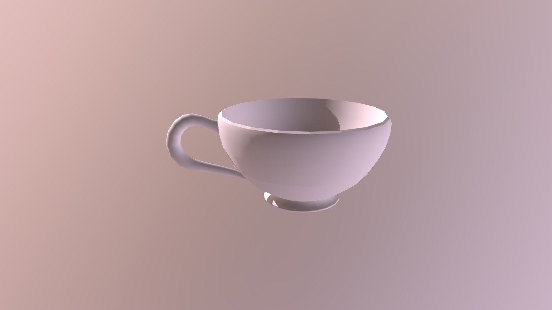 Gilded Teacup - Download Free 3D model by rshirley [97e4576] - Sketchfab