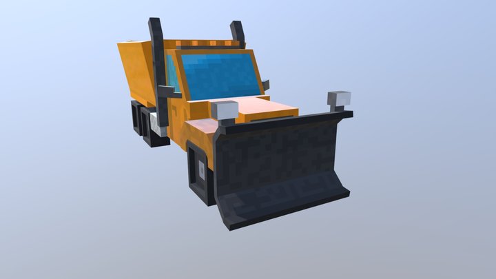 Snowplow 3D models - Sketchfab