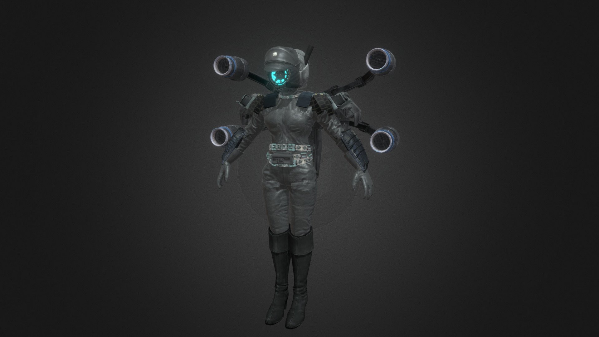 Plungerwoman a.k.a Camerawoman 3.0 - Download Free 3D model by Pro4ik ...