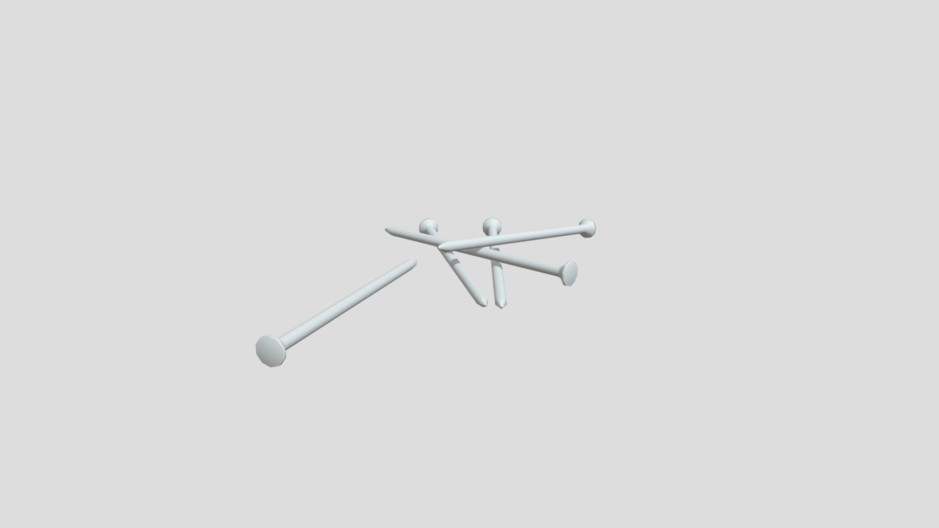 Nails - Download Free 3D model by IanAbenaitwe [97e6606] - Sketchfab