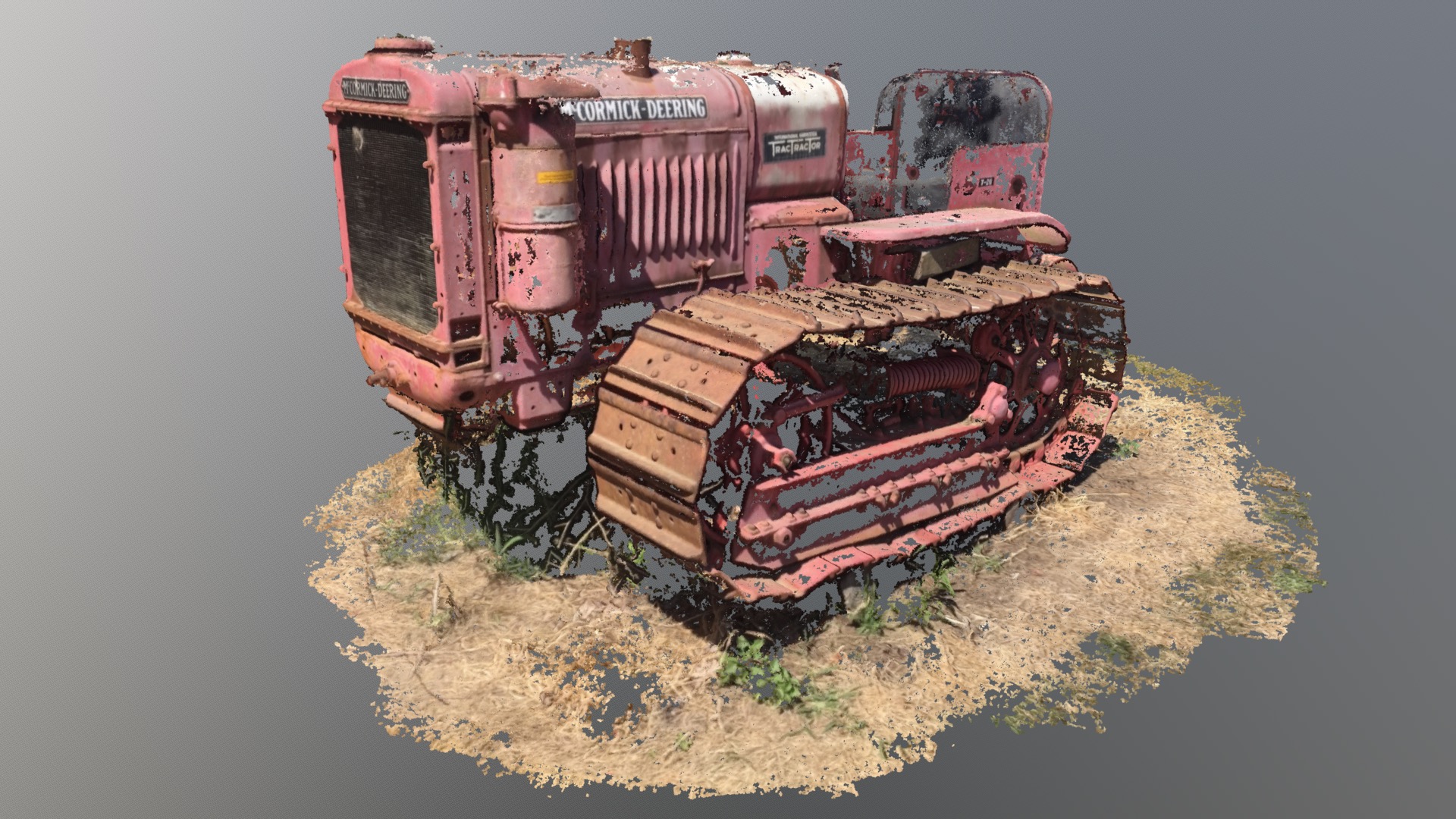 McCormick Deering Tractor - 3D model by EveryPoint [97edfae] - Sketchfab