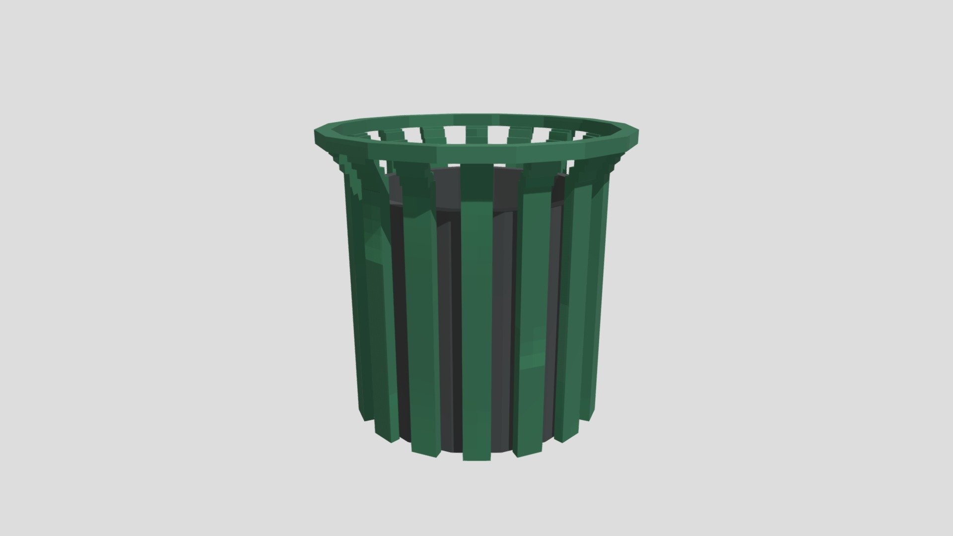 Park Minecraft Trashcan - 3D model by Puggo10 [97ee4ca] - Sketchfab