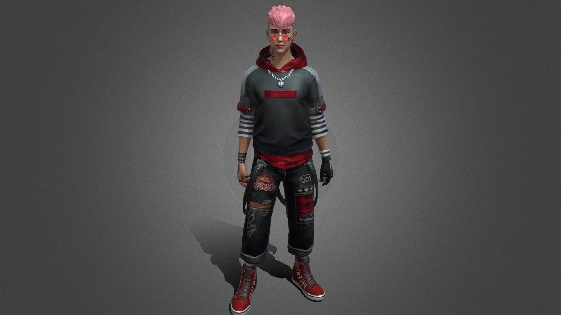 Sweetie Villain Bundle_Free Fire - Download Free 3D model by BrOkiE FF (@mafujarrahaman123 ...