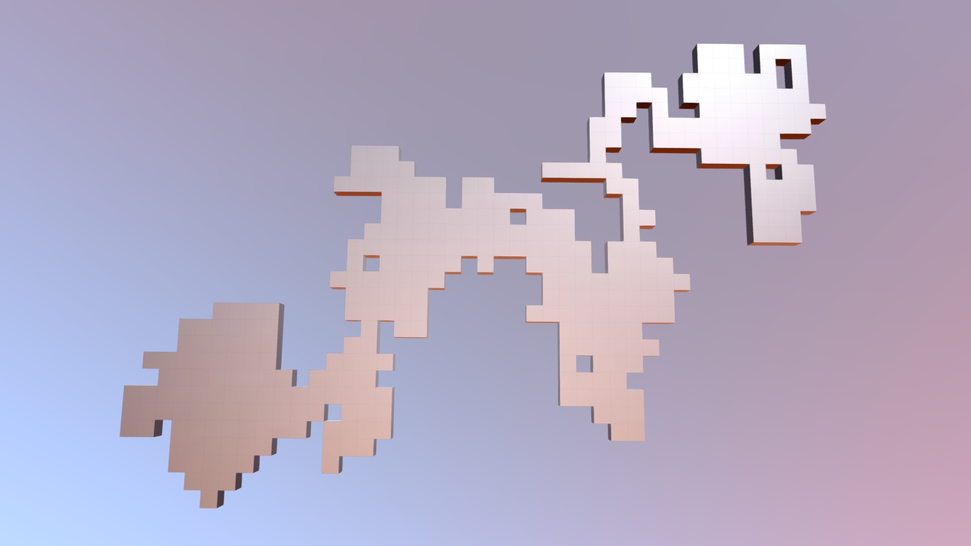 Procedural Random Walk Level - Hollow Interior - Download Free 3D model ...
