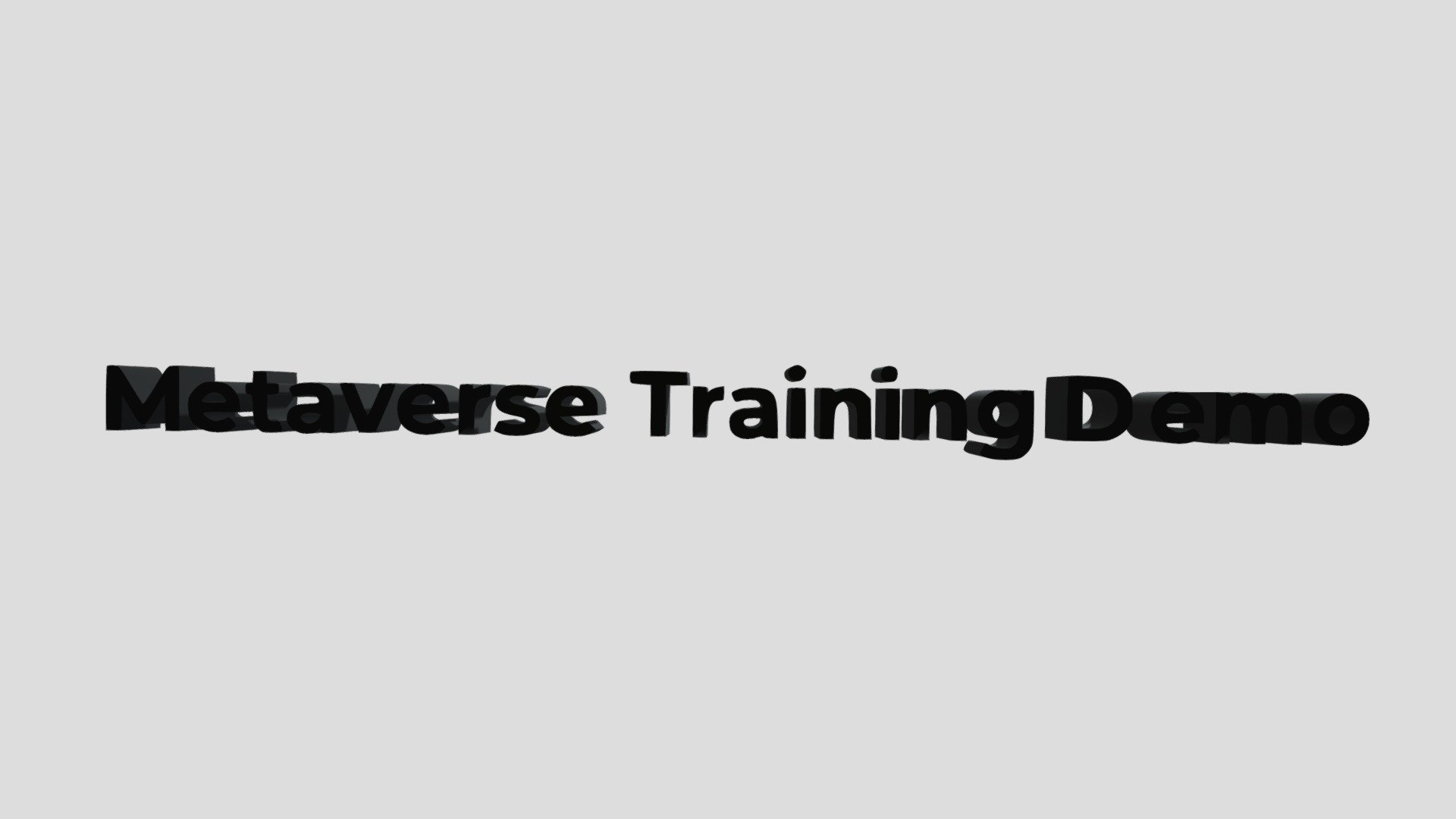 Metaverse Training Demo - Download Free 3D model by nicmitham [97eff82 ...