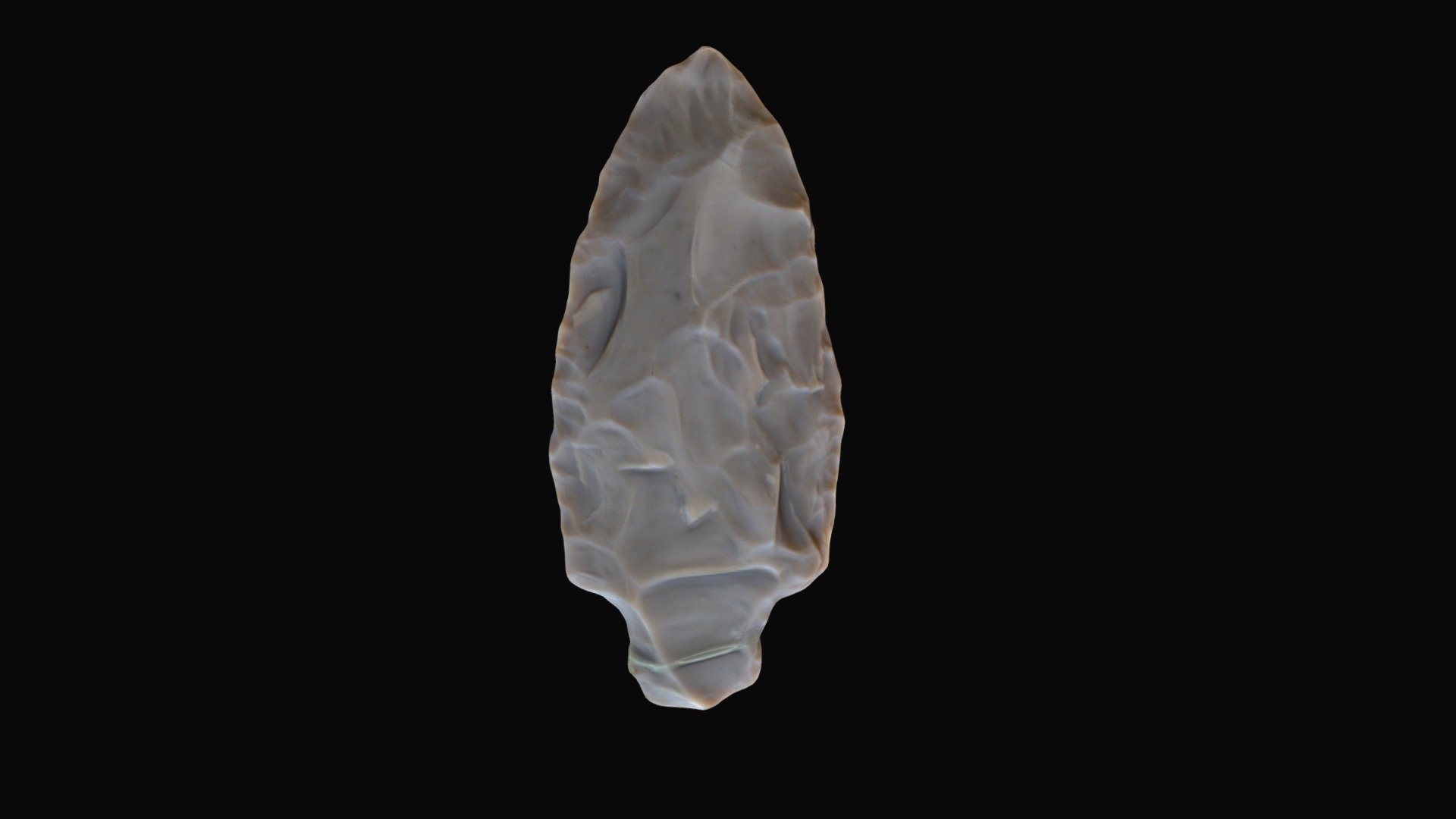 Georgetown Flint Stemmed Point - Refined Mesh - Download Free 3D model ...