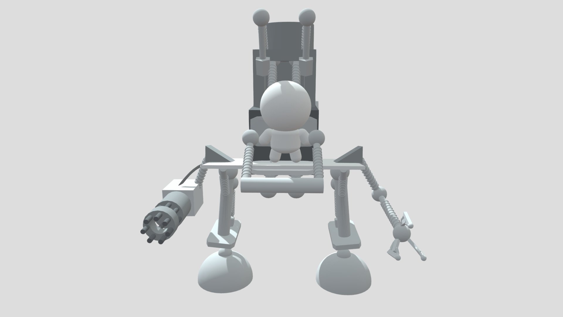 War bot - Download Free 3D model by Basic objects by hlaingpyae ...