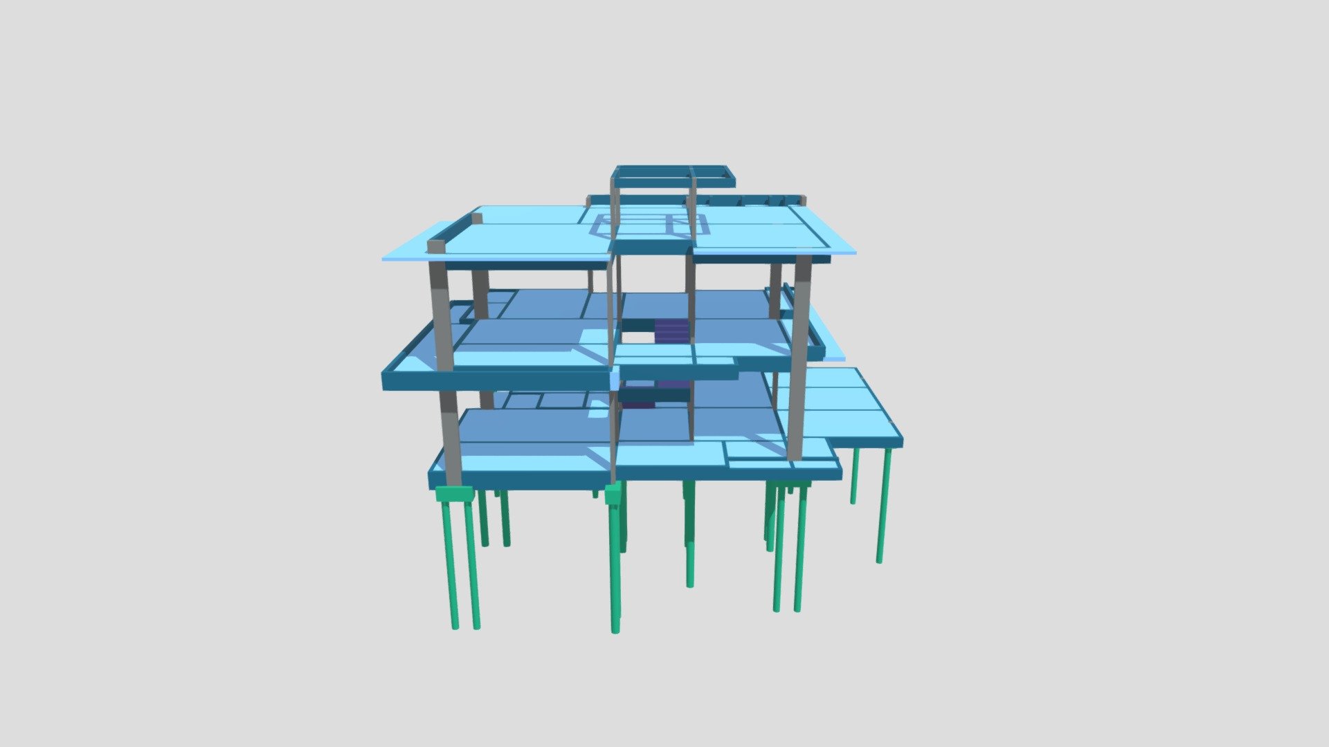 Residência NV - Download Free 3D model by Efeito Engenharia ...