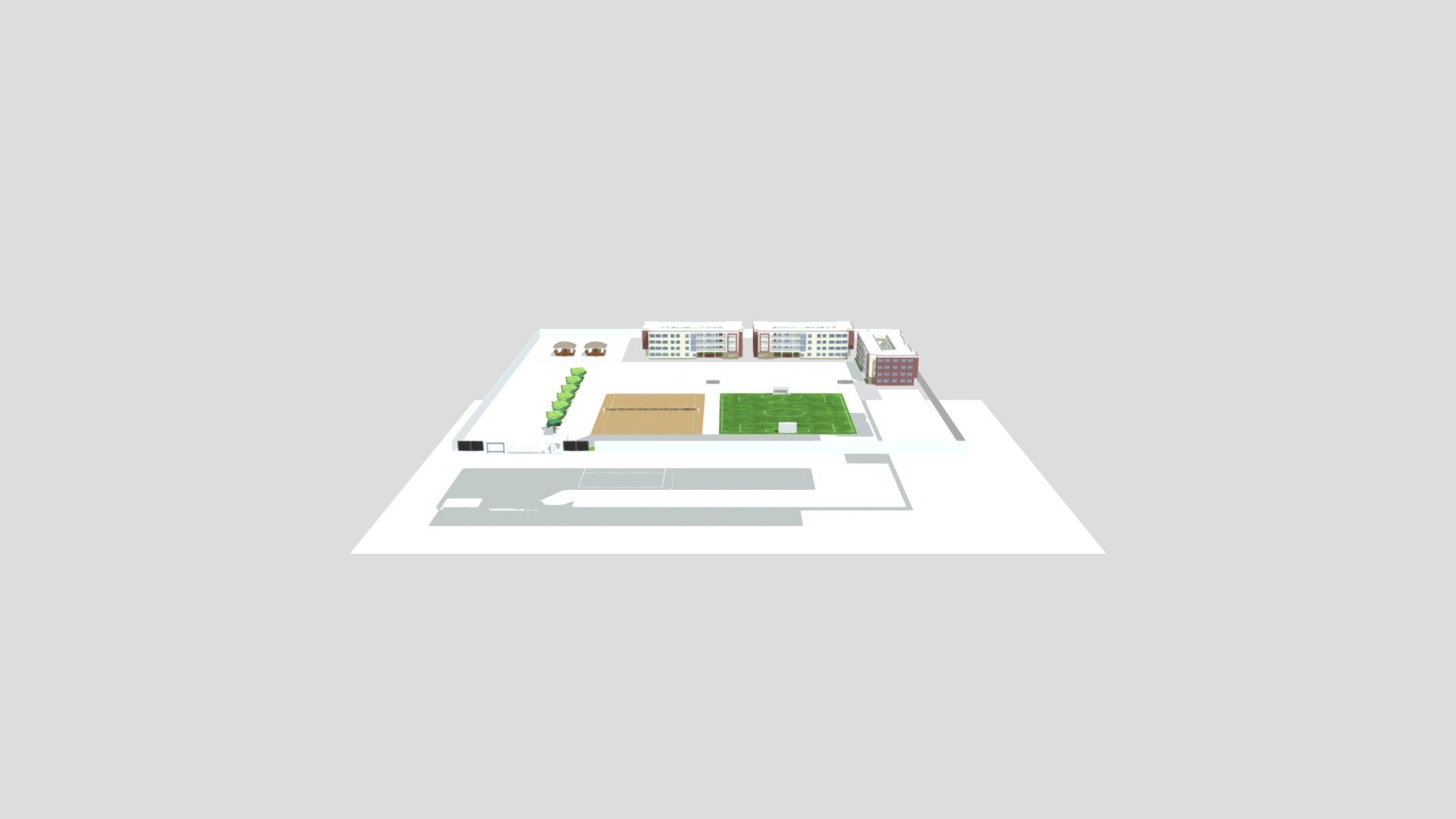 school building - Download Free 3D model by mirza.m.abdullahbaig ...