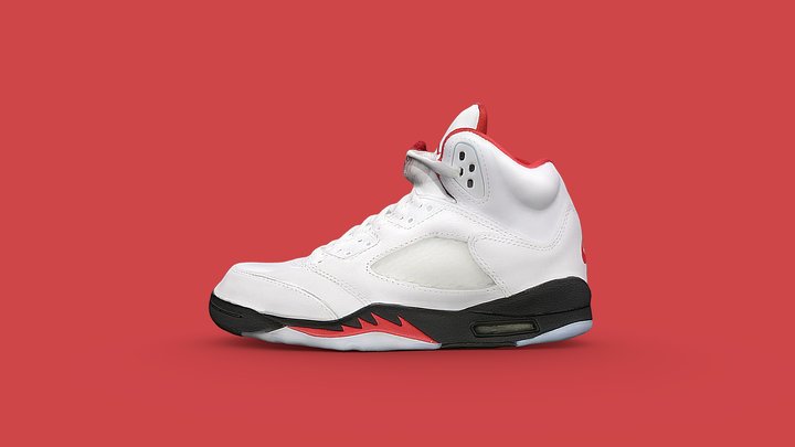 Air-jordan-5 3D models - Sketchfab