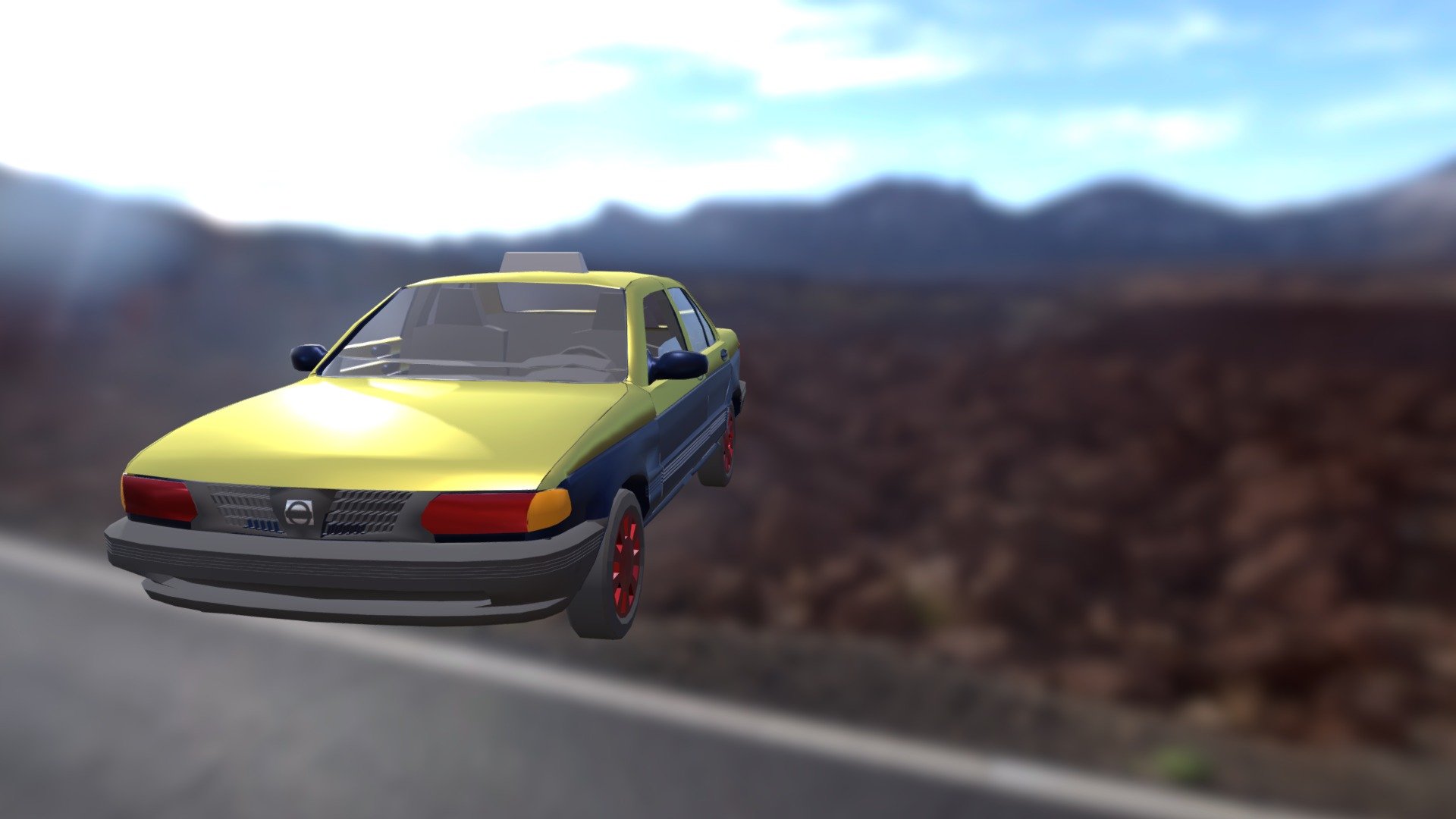 Tsuru tuneado de mis águilas del america - 3D model by marco.phonix04 [97f4ef3] - Sketchfab