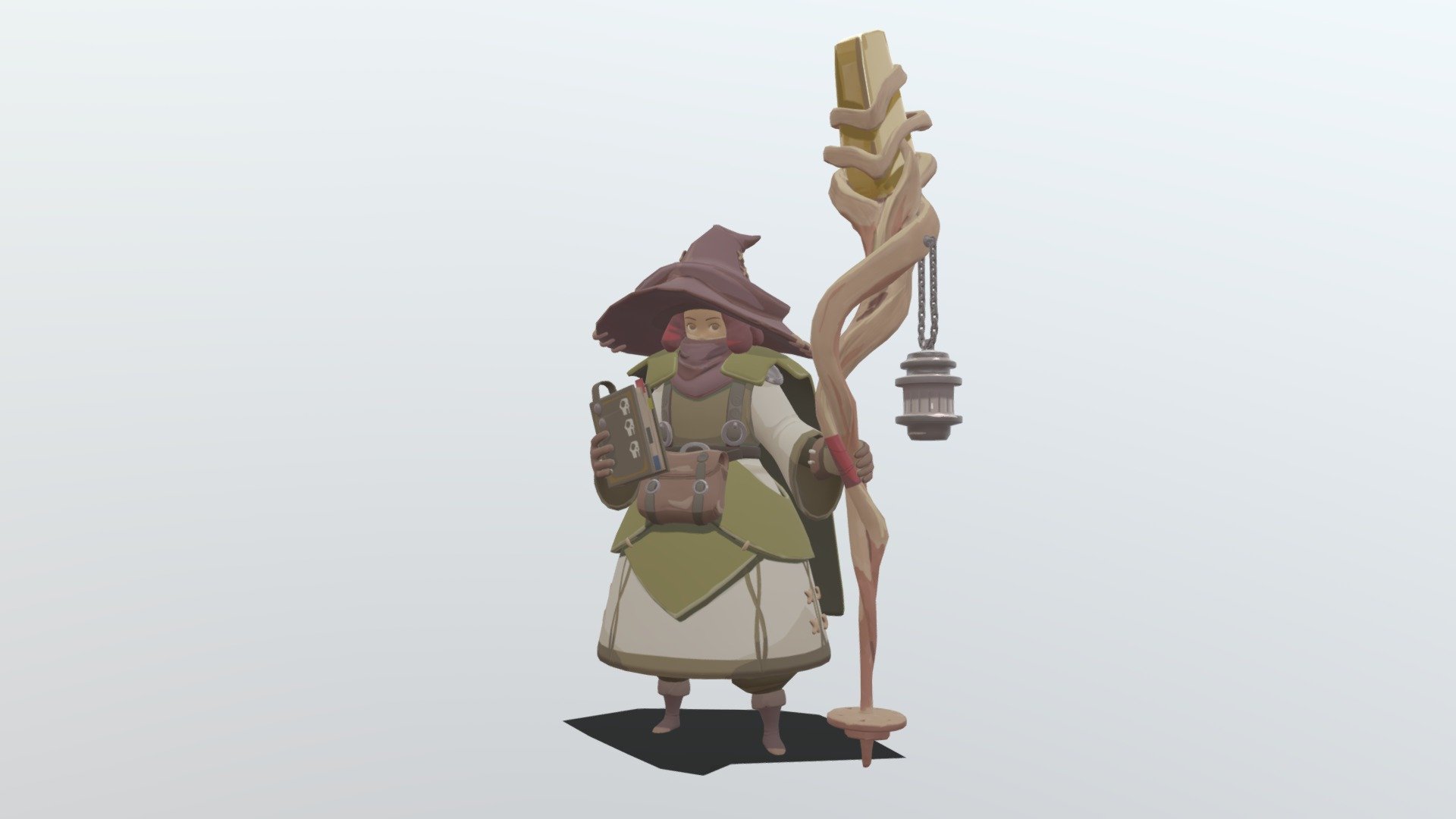 Witch - 3D model by camila_to [97f55f9] - Sketchfab