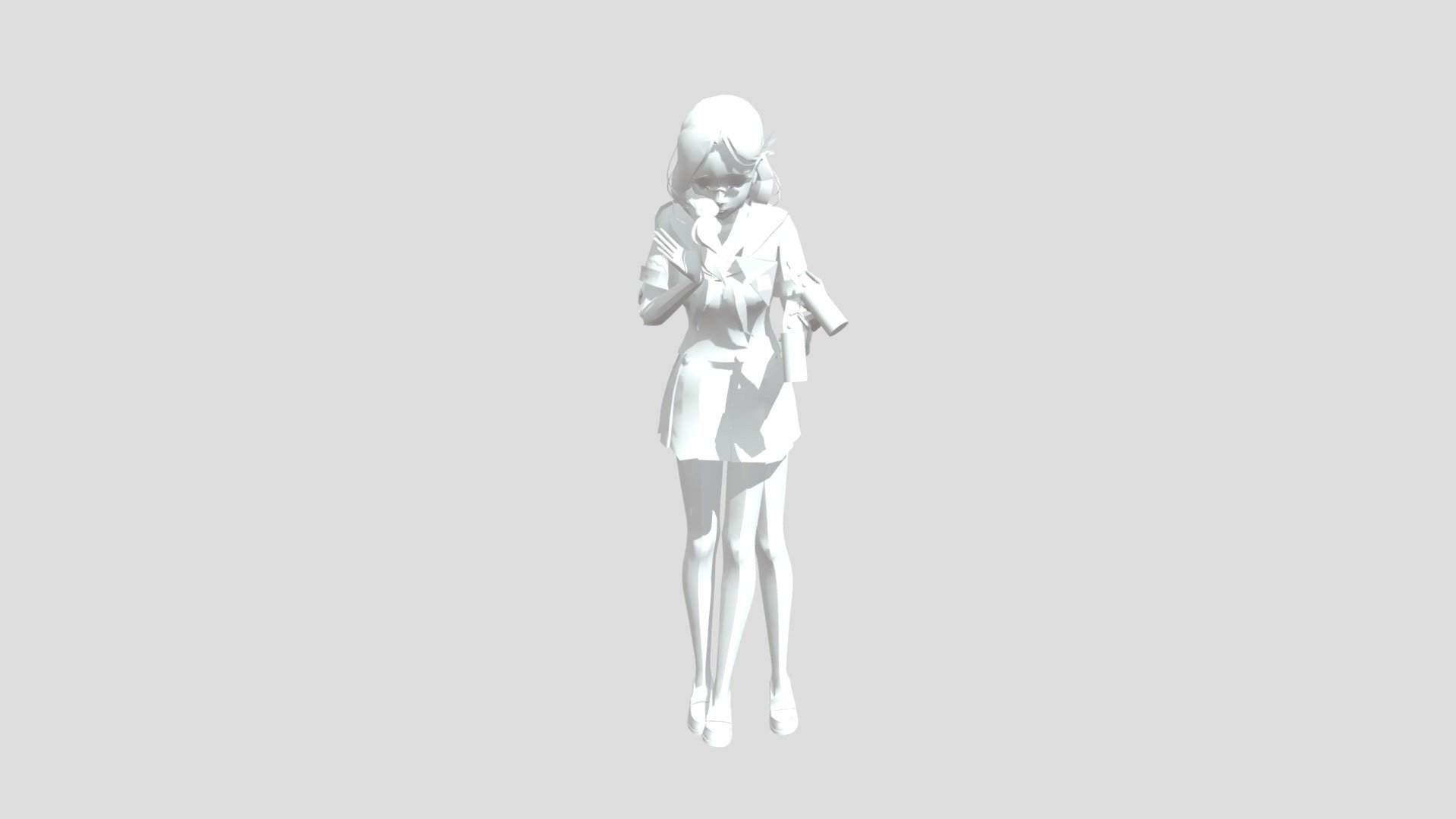 Akane for Texture - 3D model by hectitorbarbeito [97f7485] - Sketchfab