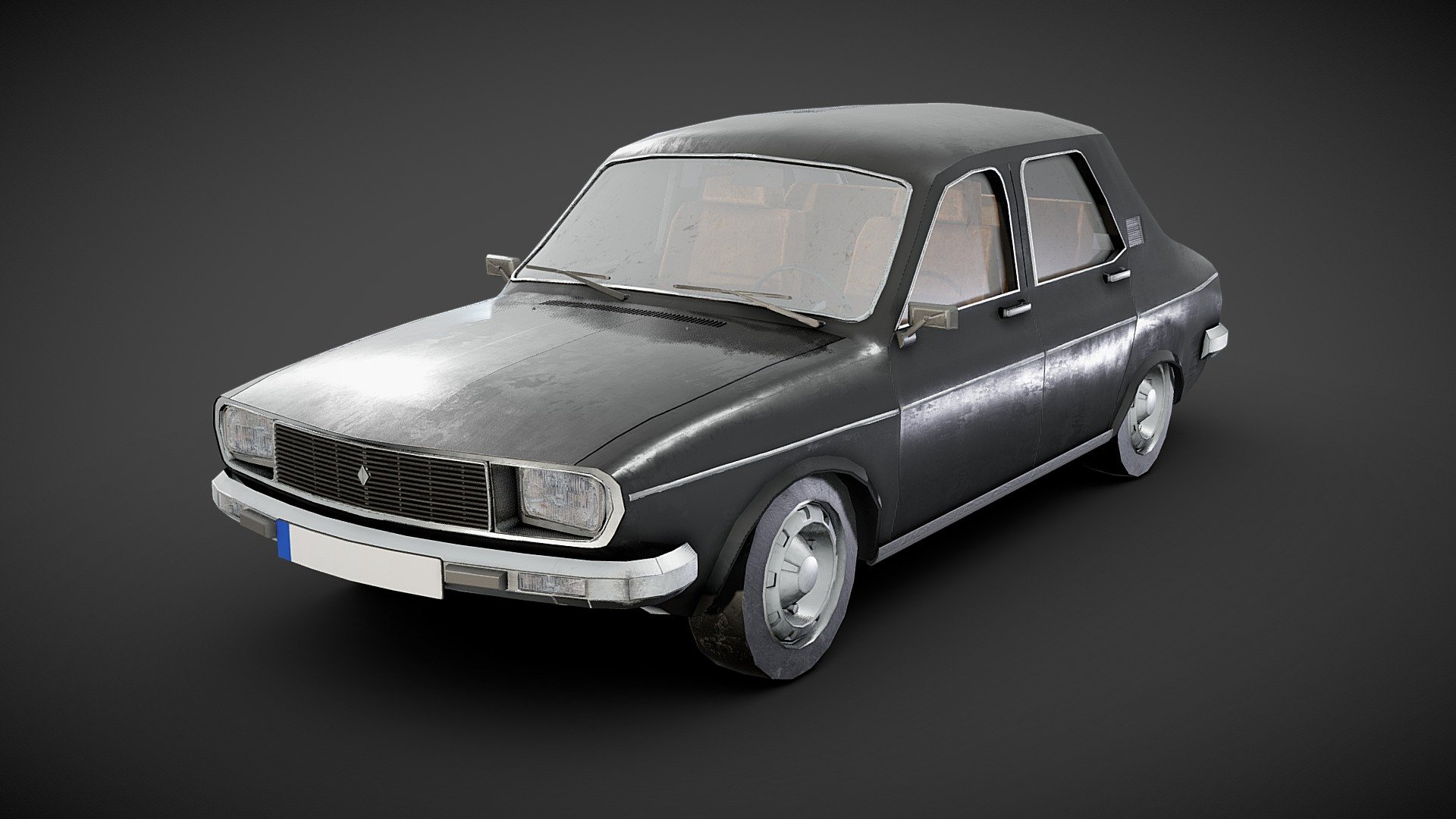 Renault 12 - 3D model by ARDmation [97f9eae] - Sketchfab