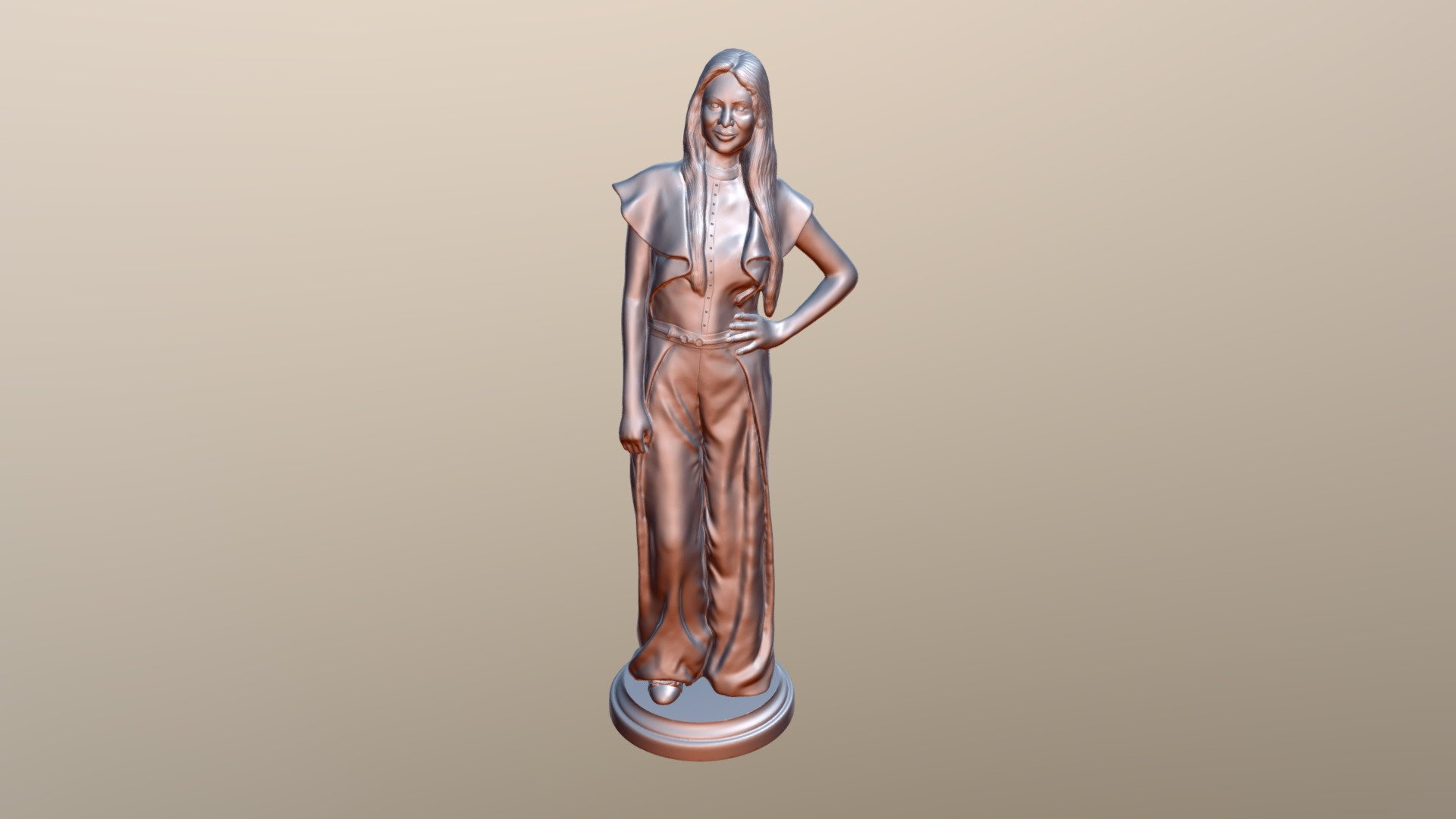 Female Body F05 - 3D model by Selfie360 BobbleShop ...