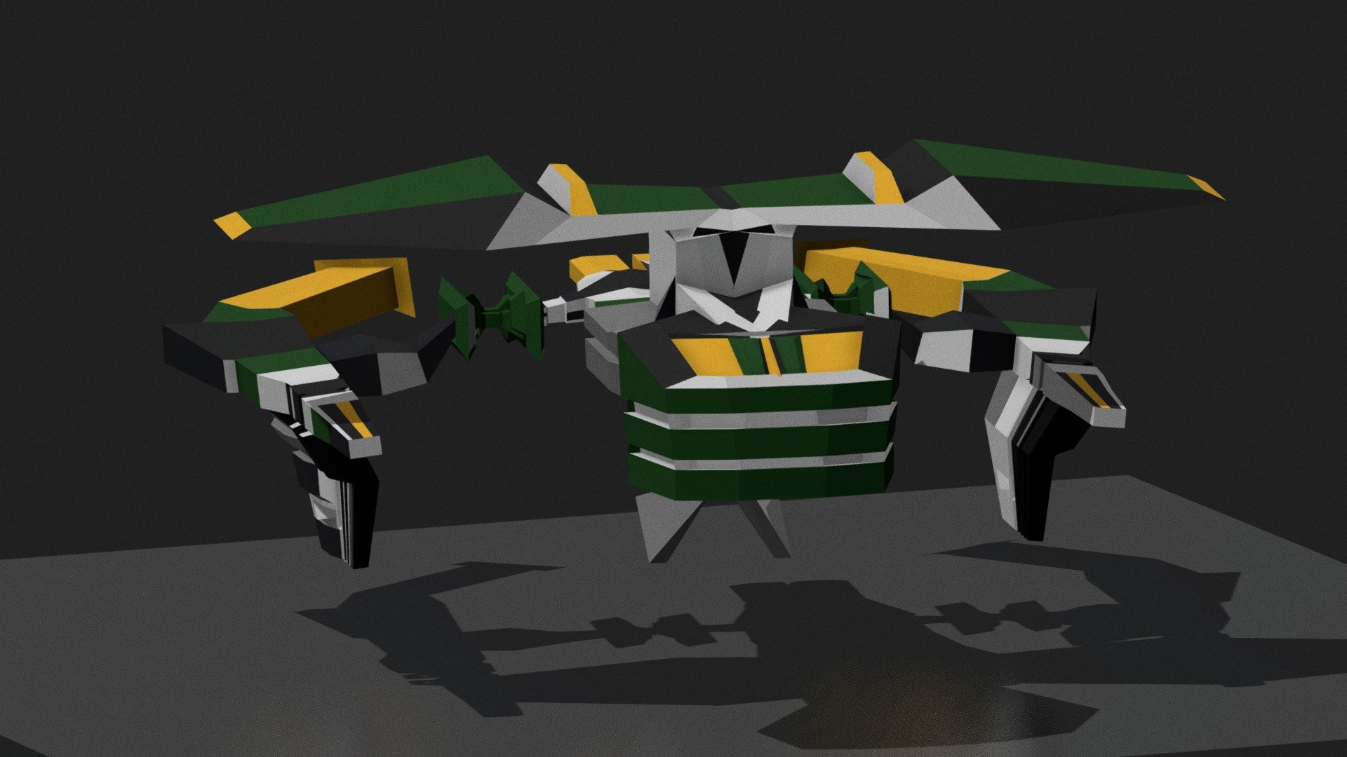 Spaceship 3d Model By Anand Pandey Anandpandey7984 [97fc692
