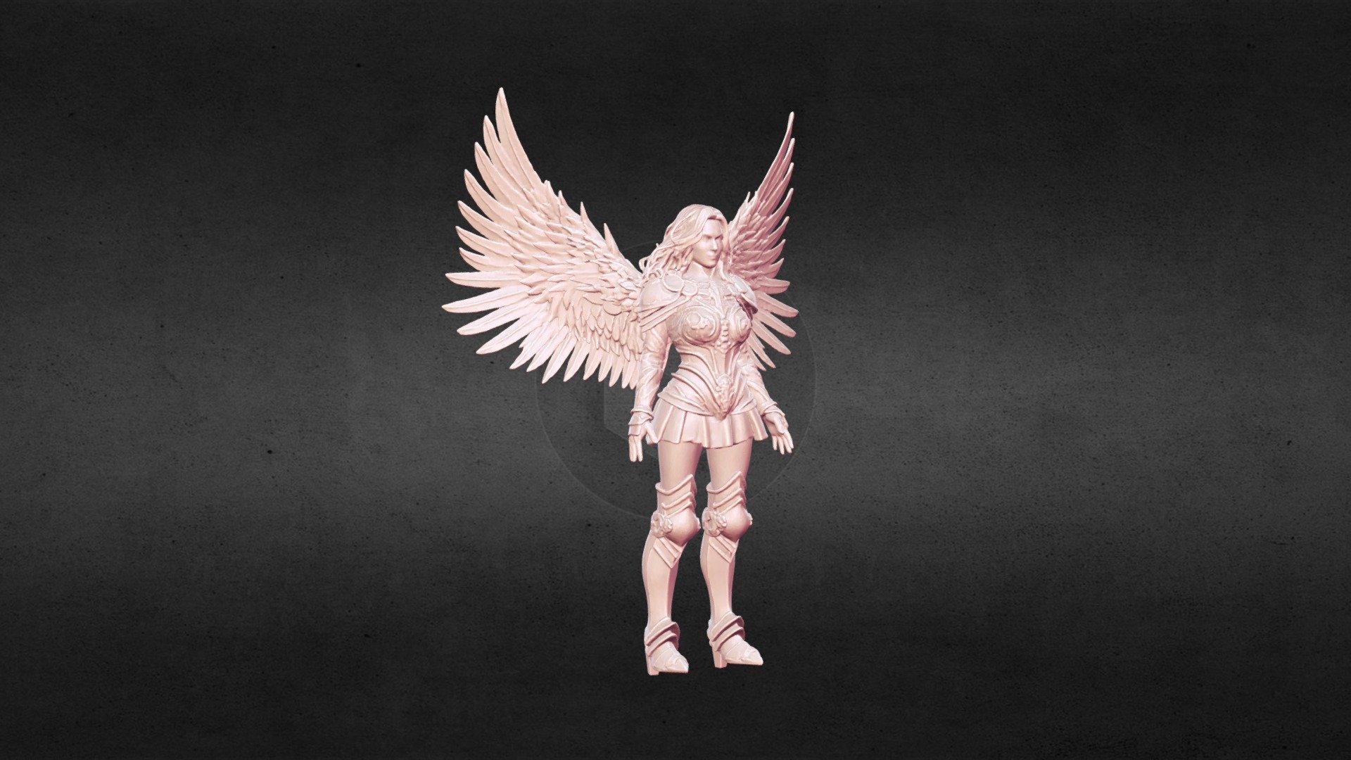 Angel of Valor - Download Free 3D model by linchio1 [97fcb81] - Sketchfab