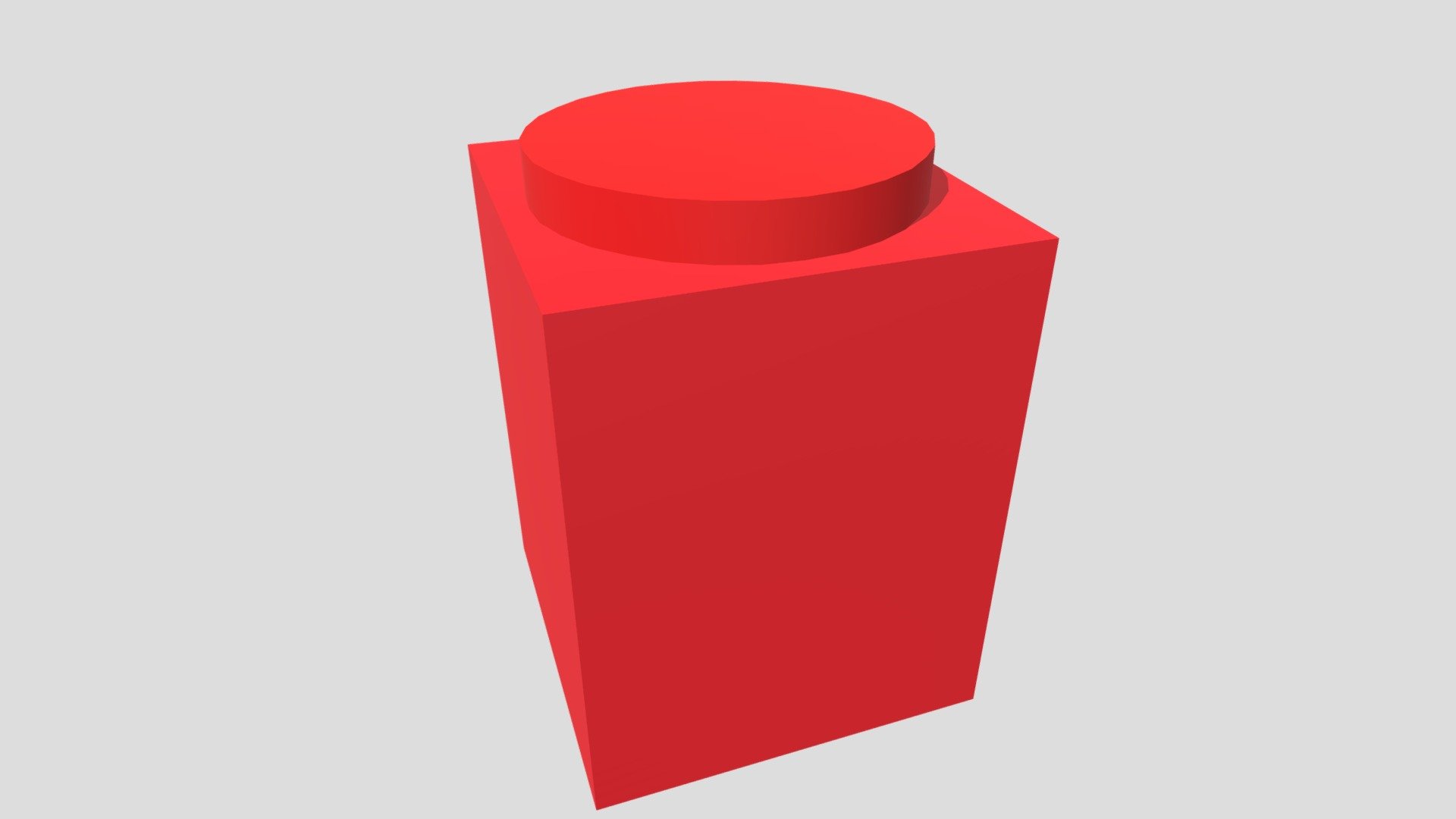 Red lego brick - Download Free 3D model by timmy (@timislav845455 ...