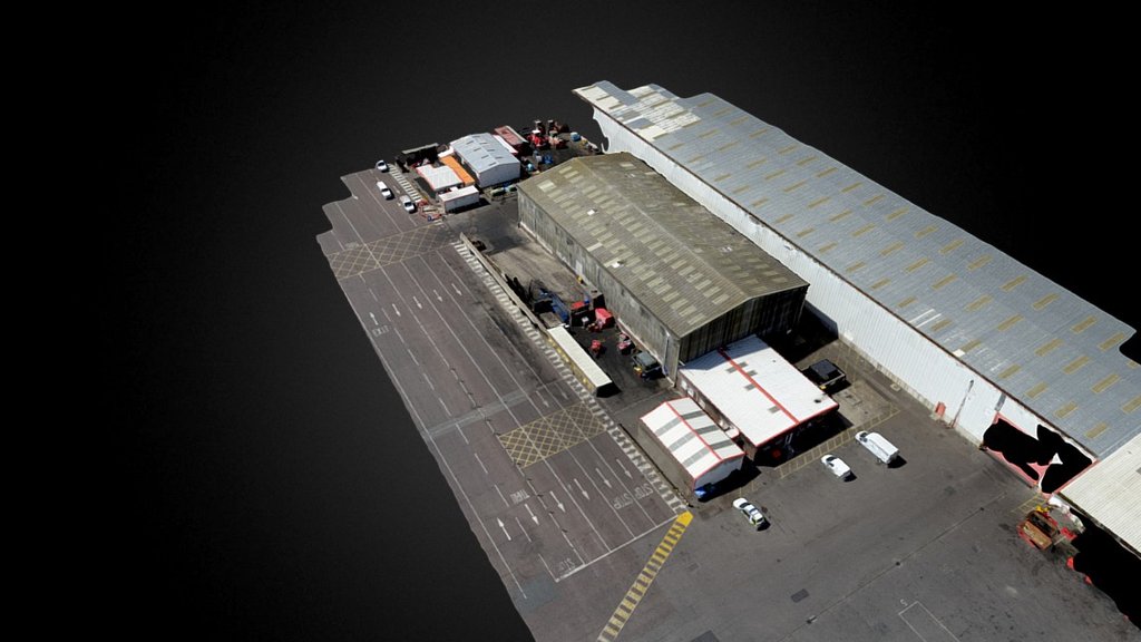 Motor Shop, Portbury Dock, Bristol UK - Download Free 3D model by ...