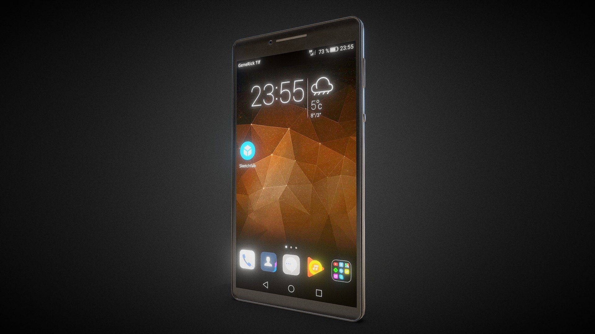 Smartphone - 3D model by nuFF3 [98007e6] - Sketchfab