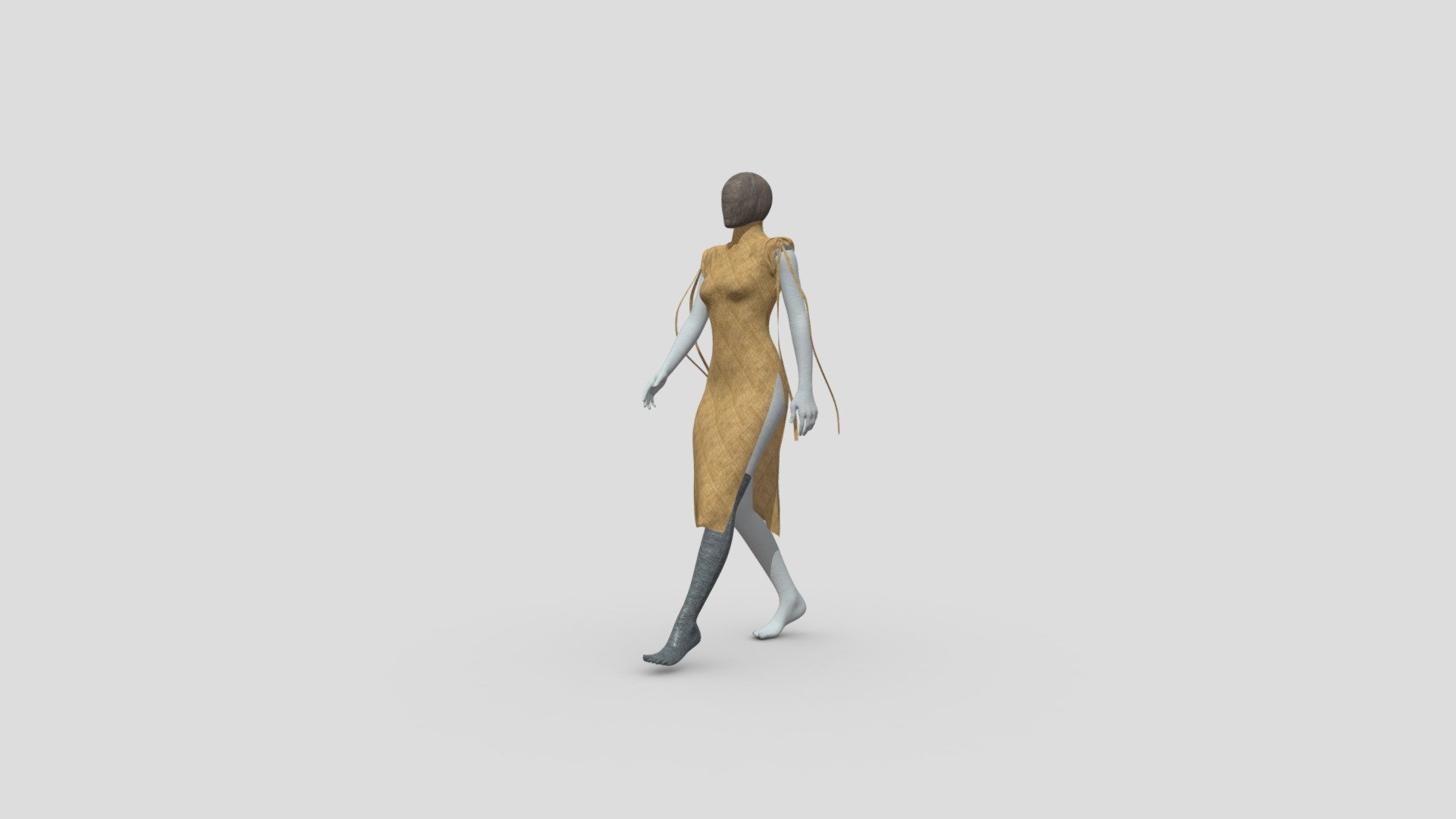 Dress demo - 3D model by Bureau555 [9800f8c] - Sketchfab