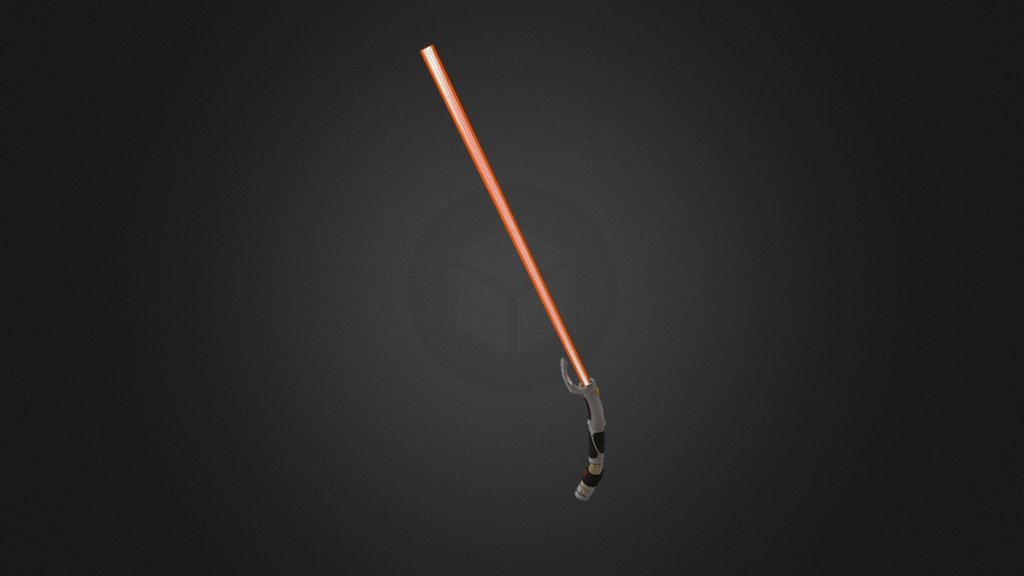 Count Dooku's Light Saber - 3D model by Emmanuel De Bernard ...