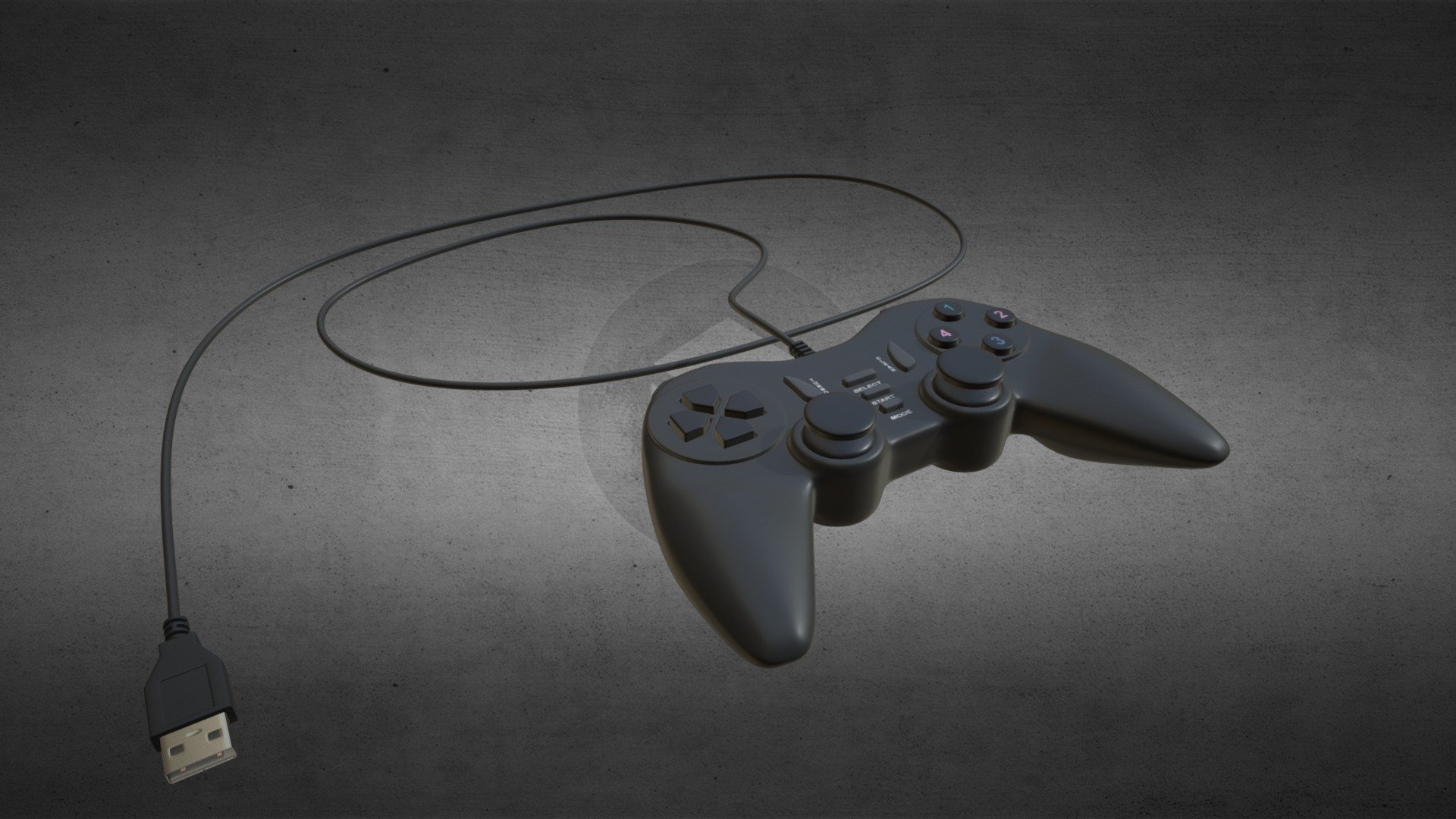 Gamepad - 3D model by yryabchenko [9805d37] - Sketchfab