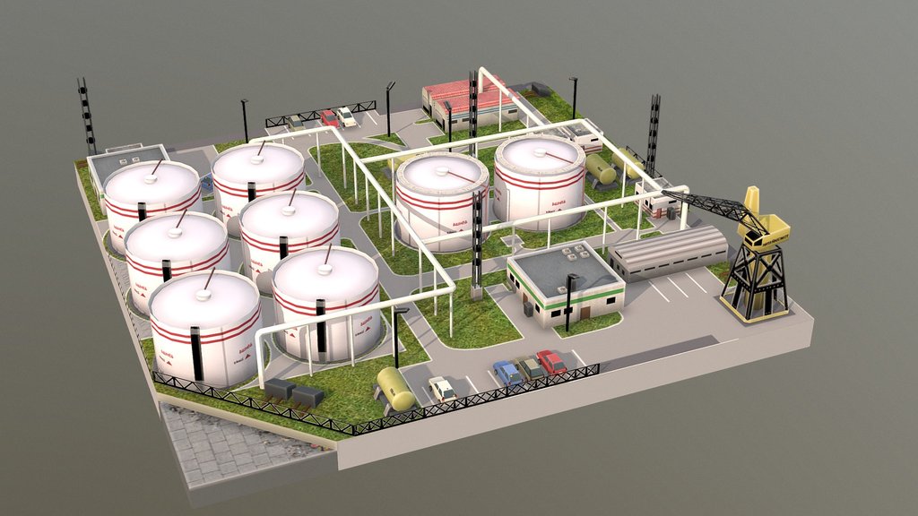 Oil&Gas - A 3D model collection by jorge.gbf - Sketchfab