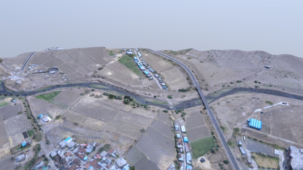 Nag Nallah Project Simplified 3d Mesh - 3D model by Aerizone (@atishay ...