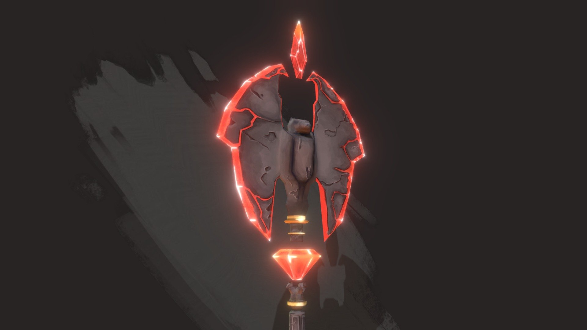 Weaponcraft- Bat Ax - 3D model by Margarida_Leitao [98082f8] - Sketchfab