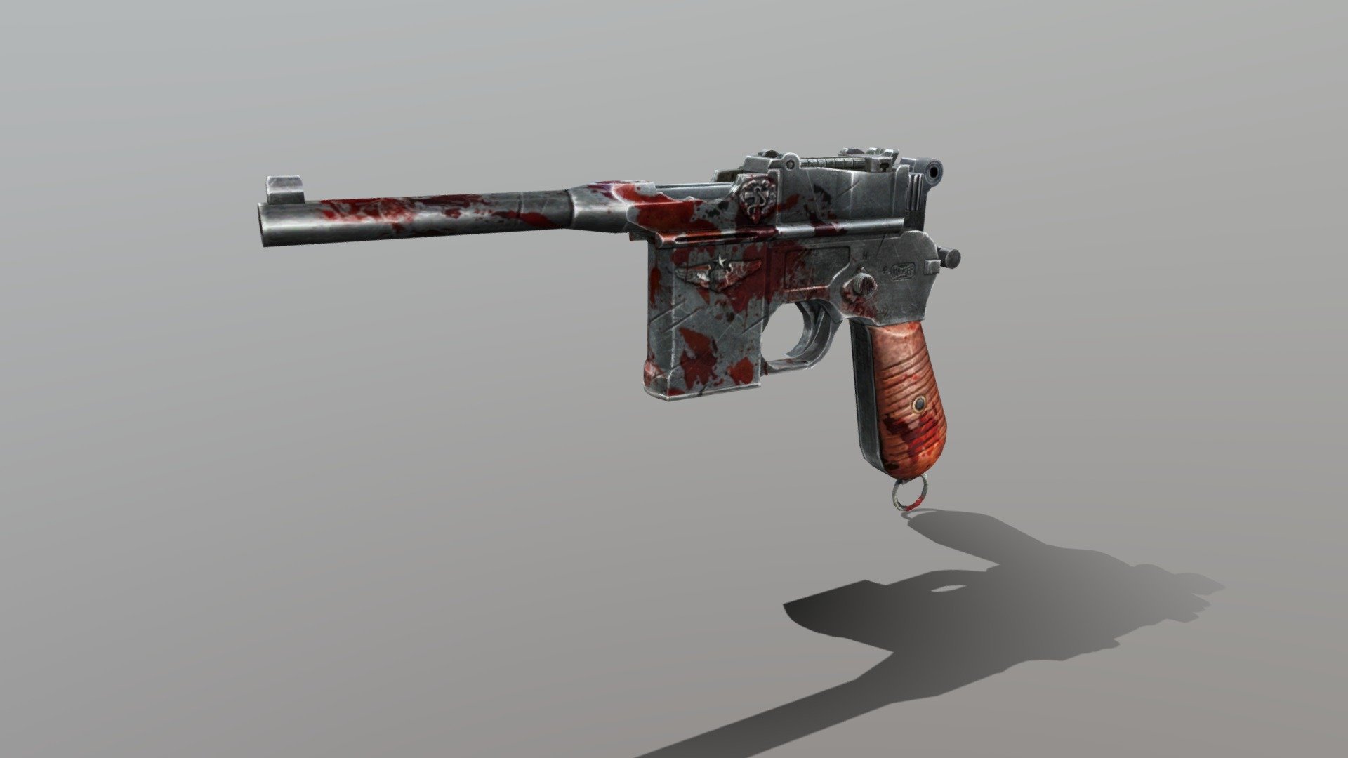 German arms - Mauser C96-M1932 - Download Free 3D model by Long Nguyễn ...