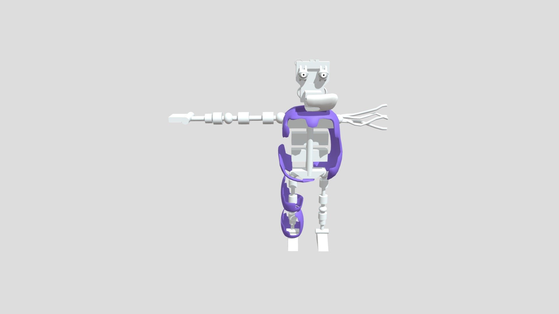 Rotten prototype tinky winky - Download Free 3D model by NachiG ...