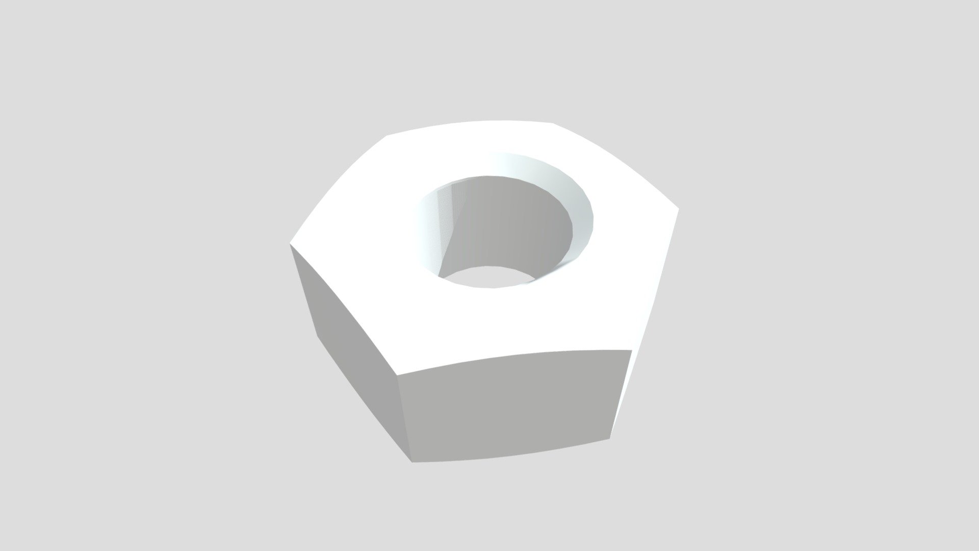 BN 5713 - ISO 4032 - ~DIN 934 Hex nuts type 1 - 3D model by TraceParts ...