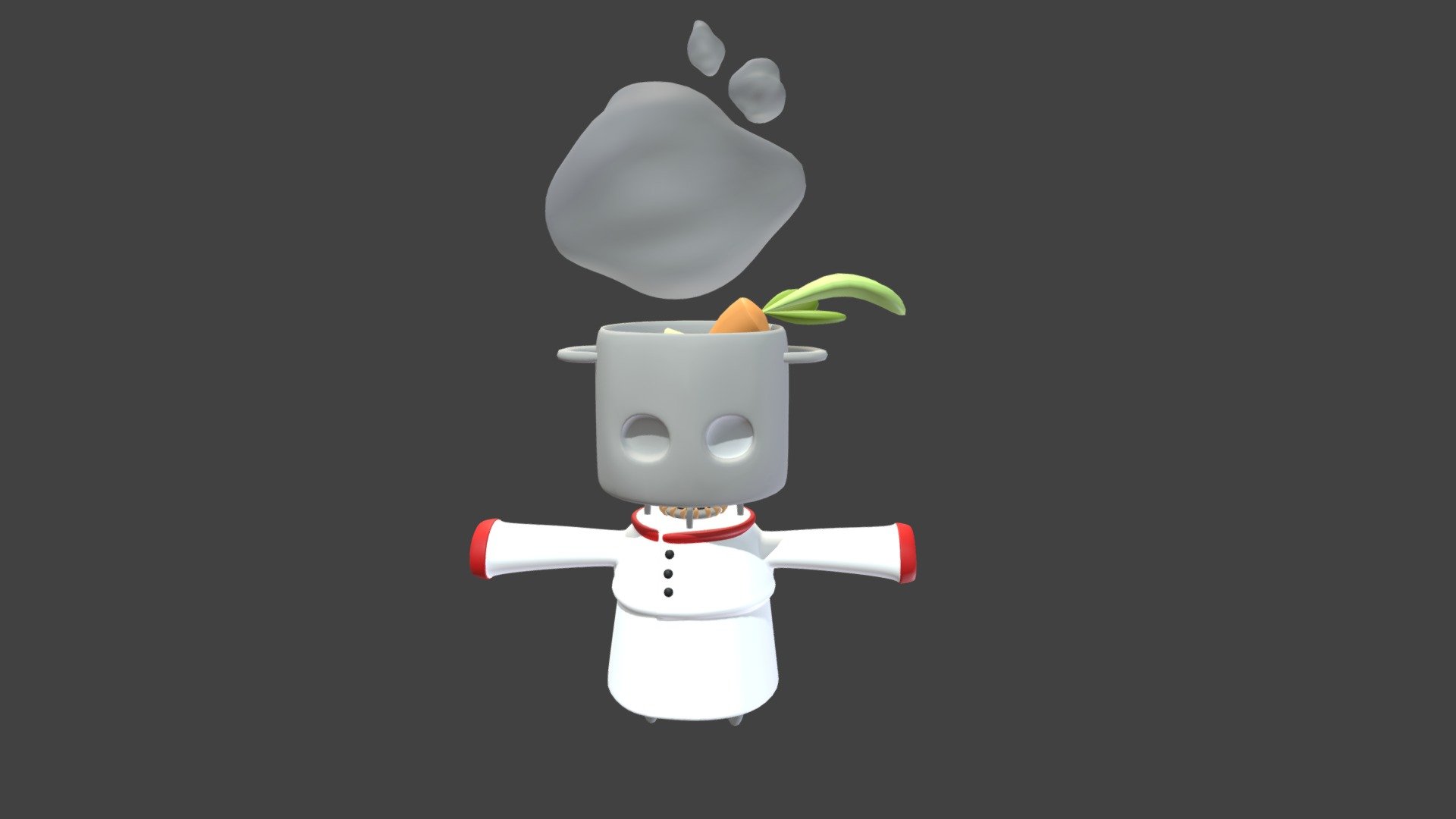 Cook for personal project - 3D model by Natalia Rapala (@natalia.rapala ...