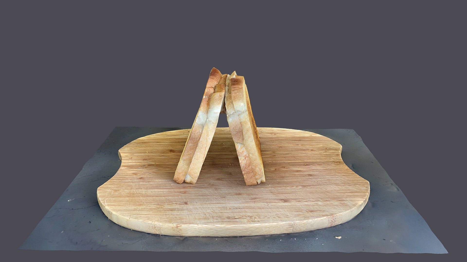 Ham & Cheese Toasted Sandwich - Download Free 3D model by Andrei ...