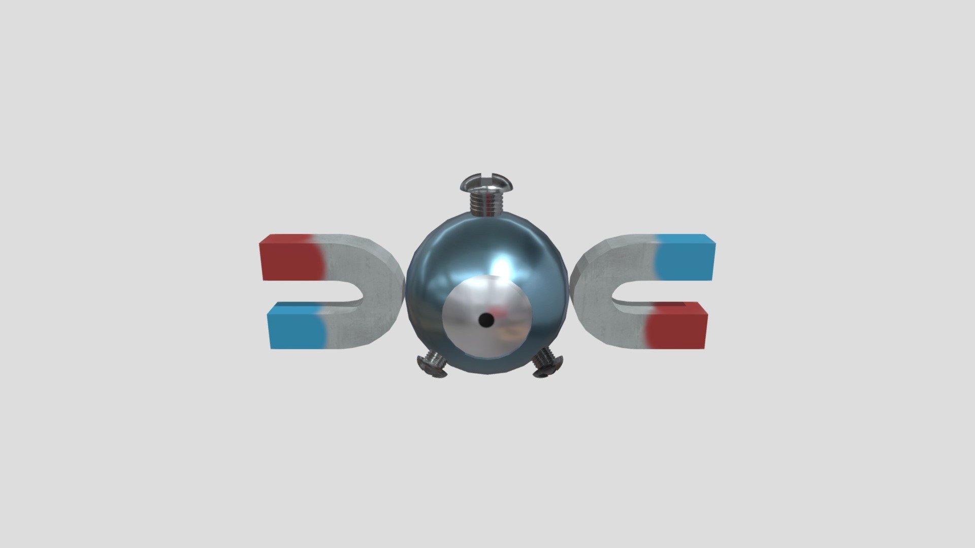 Magnemite - Download Free 3D model by KarlDufresne [980c09c] - Sketchfab