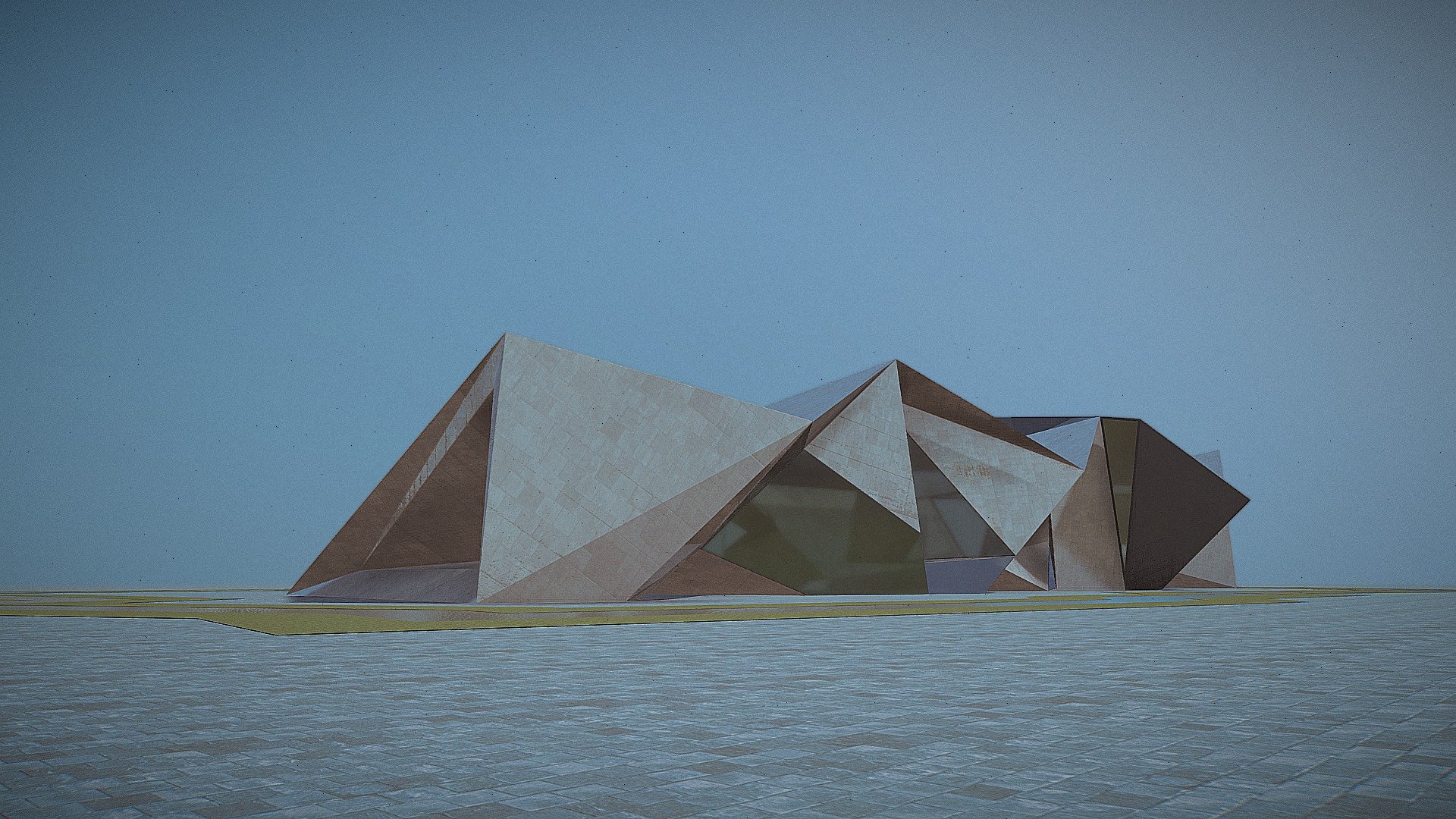 Fantasy Building Design - 3D model by TRYFIELD [980c405] - Sketchfab