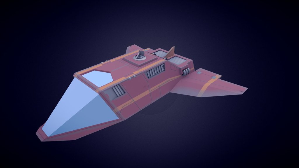 Spaceship Visualized - 3D model by zulubo [980d63c] - Sketchfab